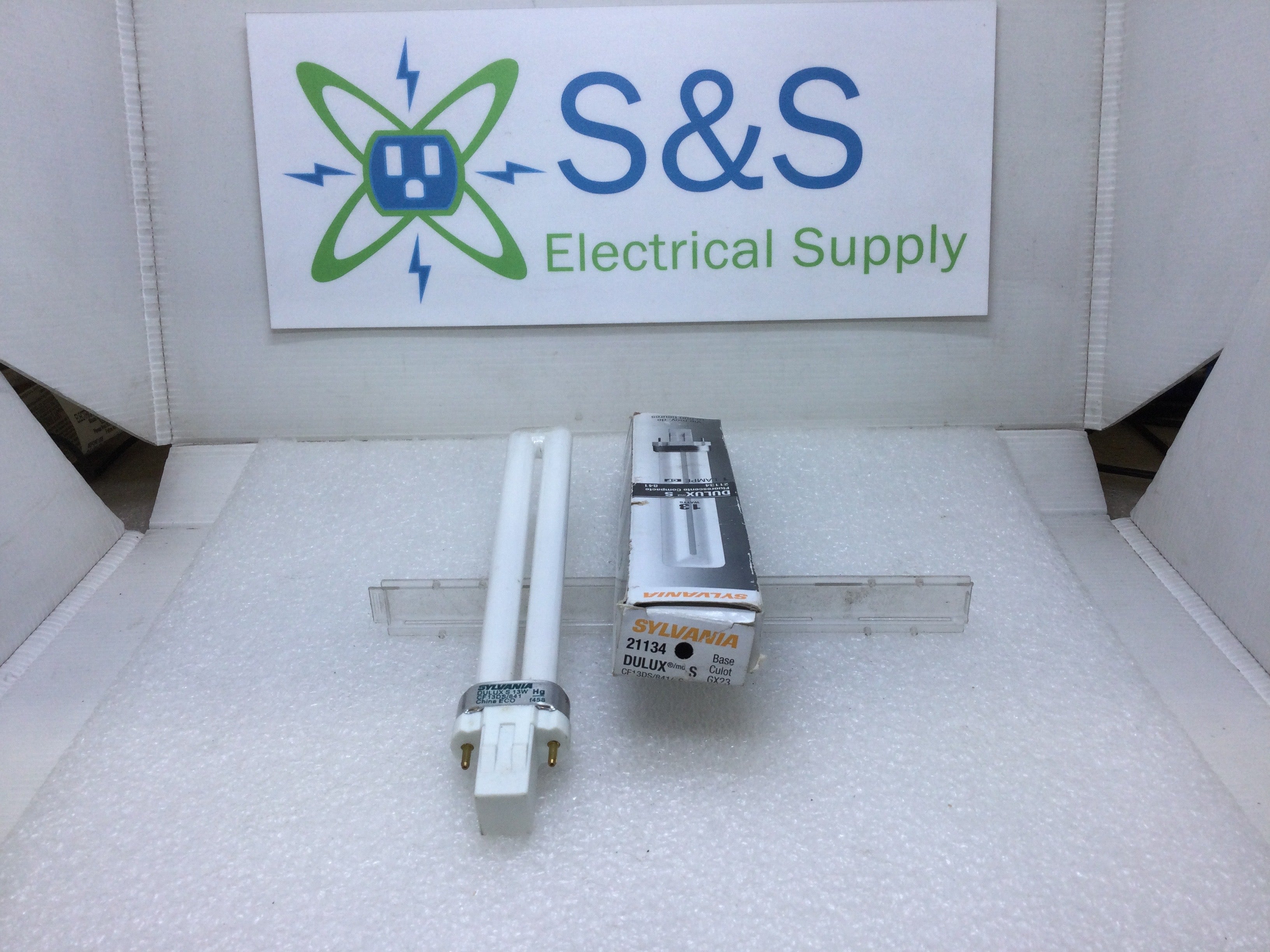 Sylvania CF13DS/841/ECO Dulux Compact Fluorescent Lamp Base Culot GX23