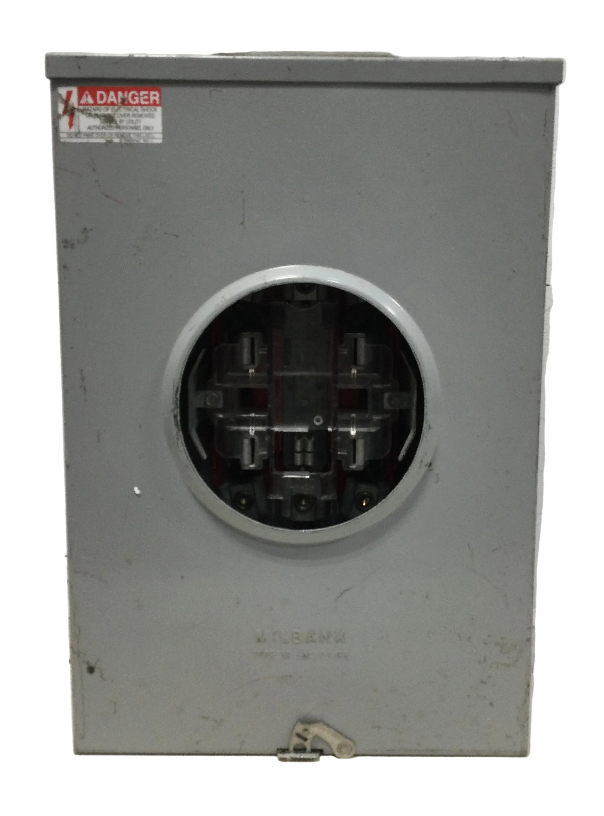 Milbank U9551-X-QG-HSP 5 Terminal Ringless Large Closing Plate Quadple