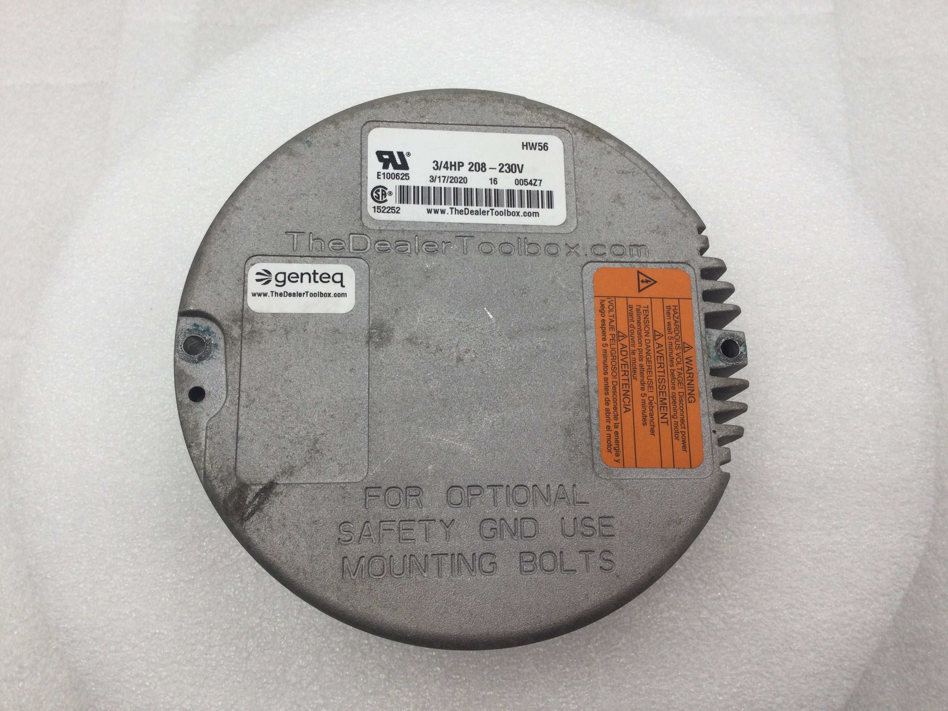 Genteq HW56 3/4HP 208/230V ECM Motor Module