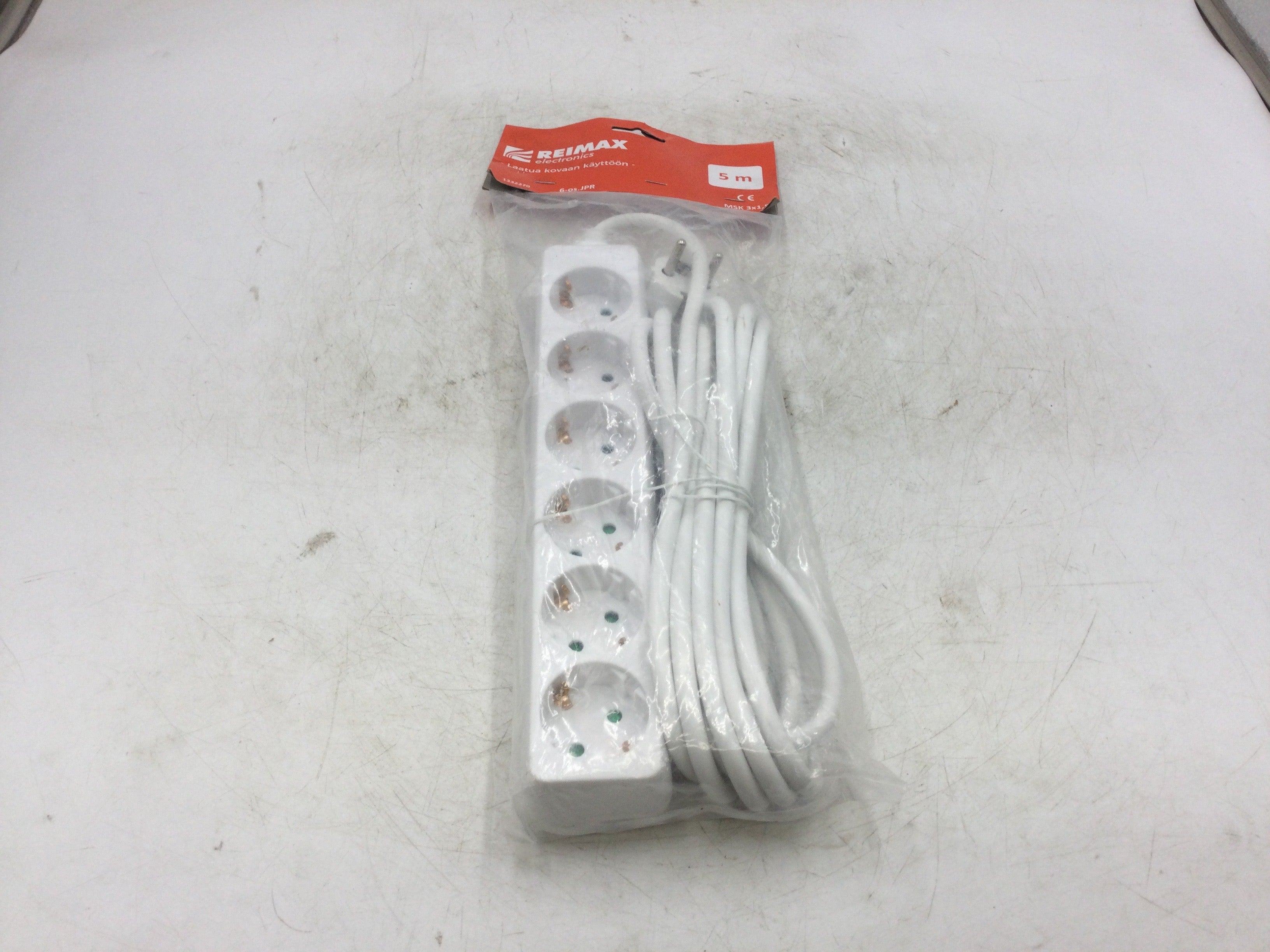 Reimax Electronics 1322270 Power Supply Extension Cable 5M, MSK 3x1,5m
