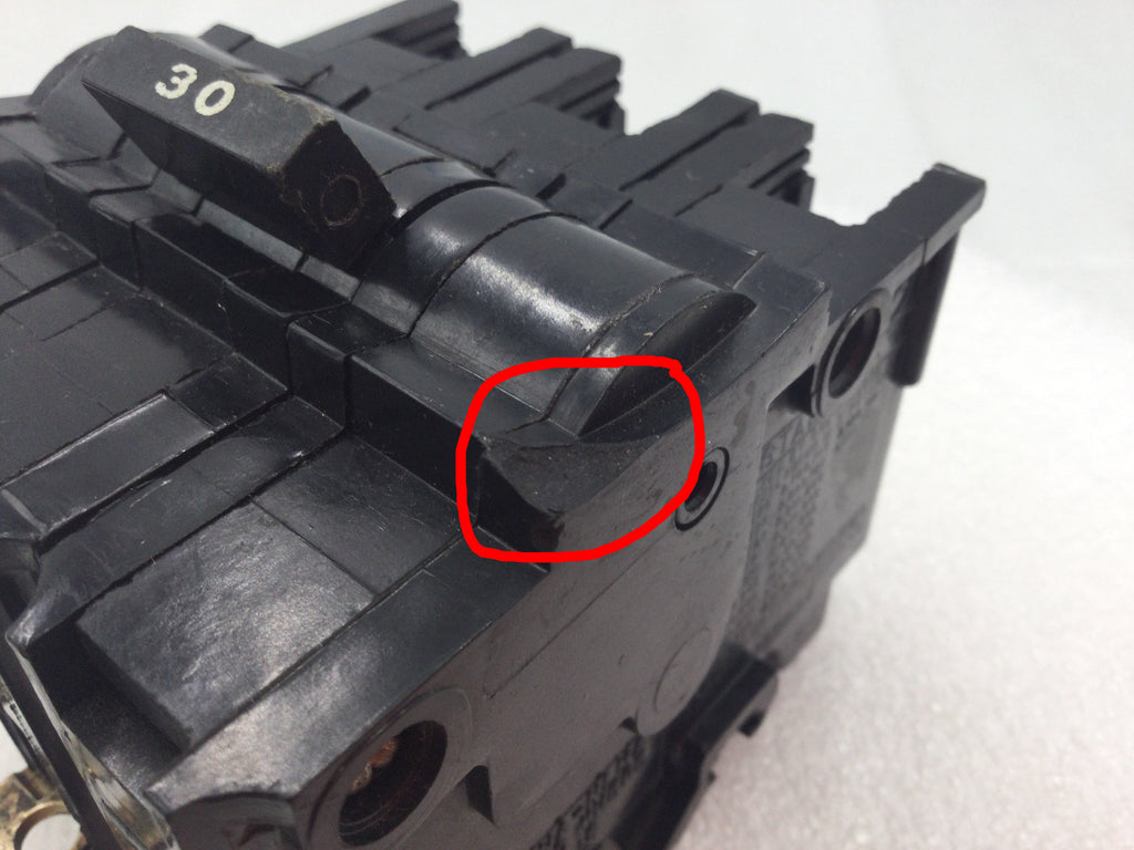 Federal Pacific FPE NB330 30 Amp 3 Pole 240V Circuit Breaker - Cosmeti