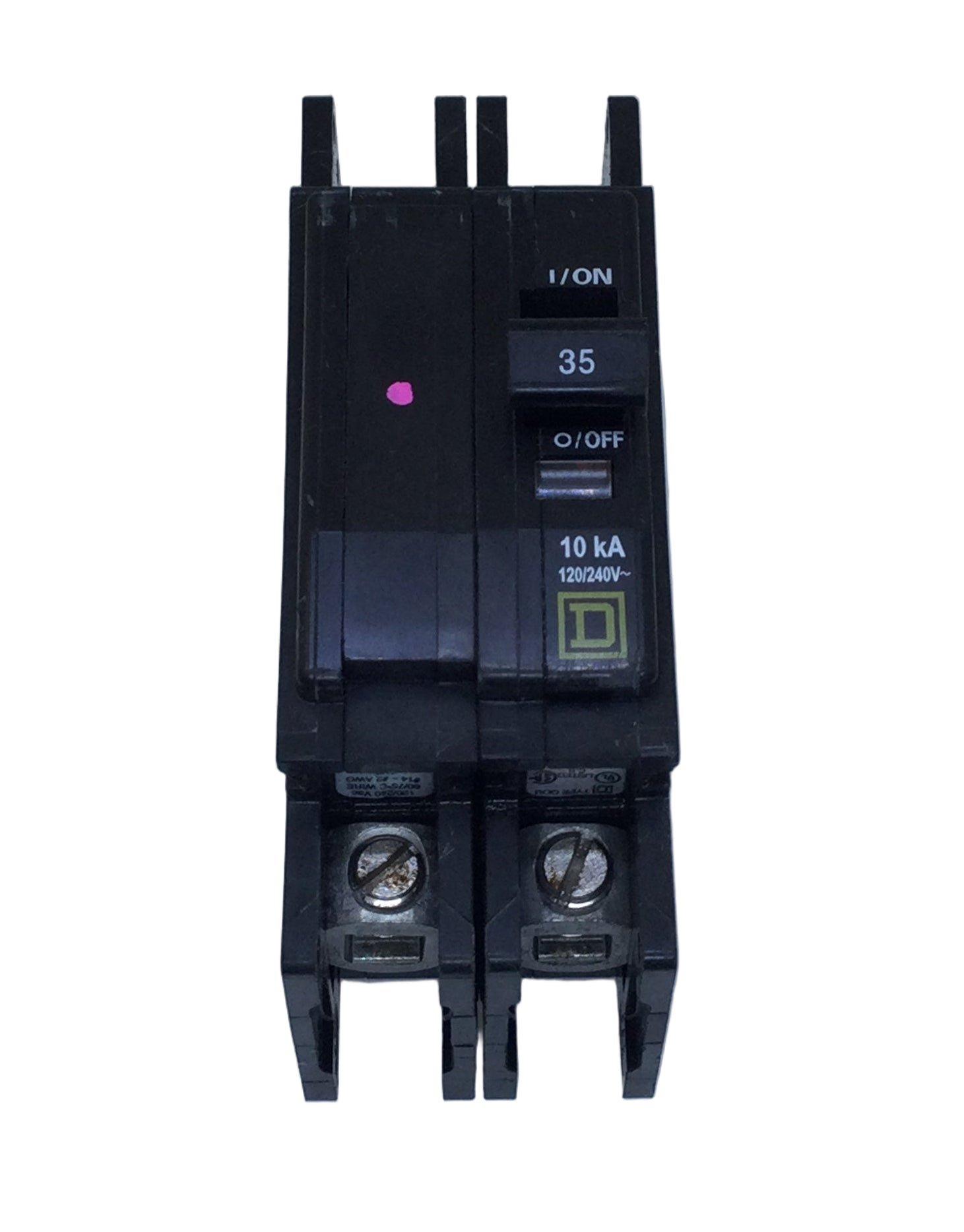 Square D QOU235 35 Amp 2 Pole 120/240V Circuit Breaker