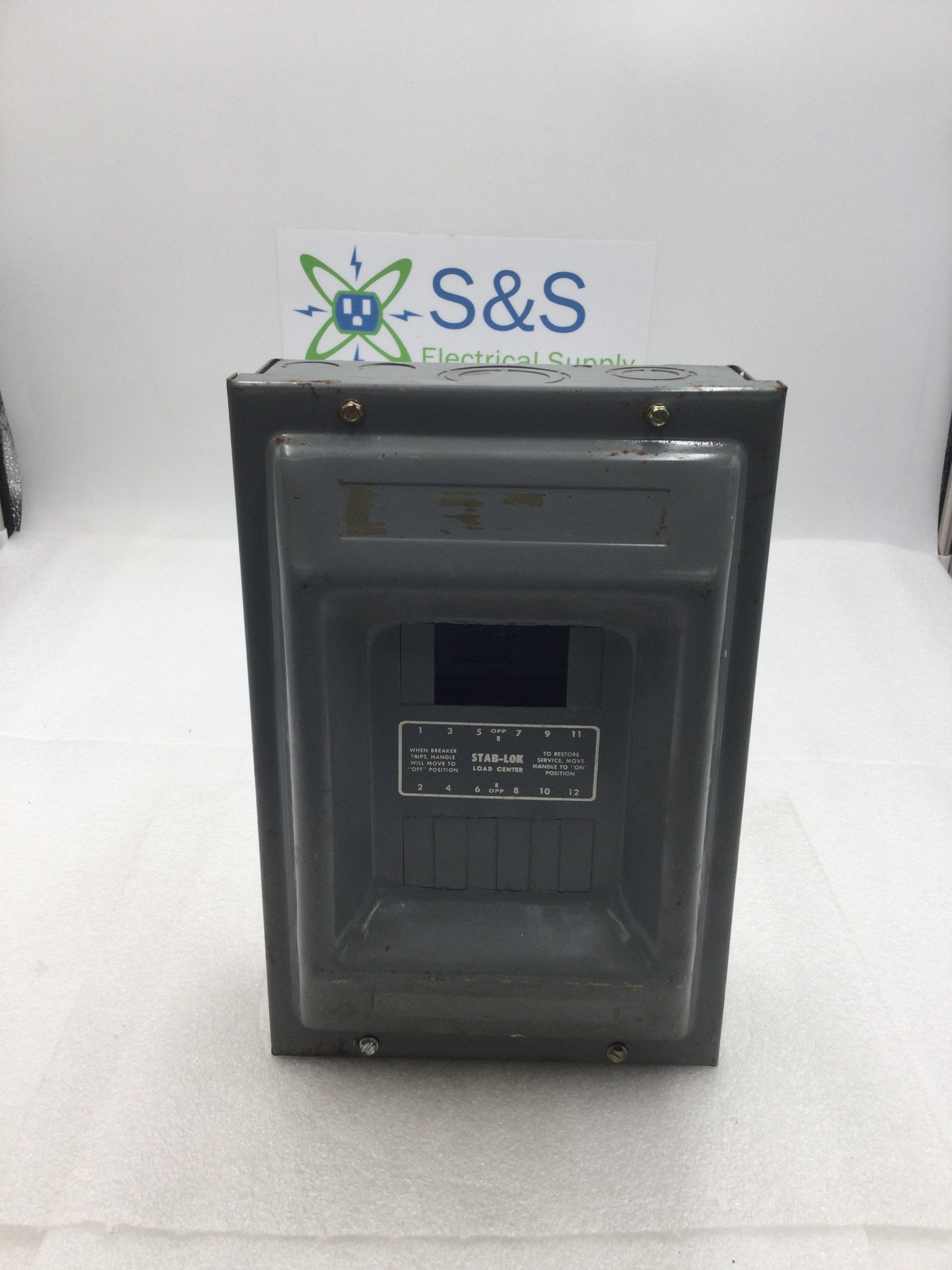 FPE Federal Pacific 104-12S 100 Amp 12 Space 120/240V MLO Load Center