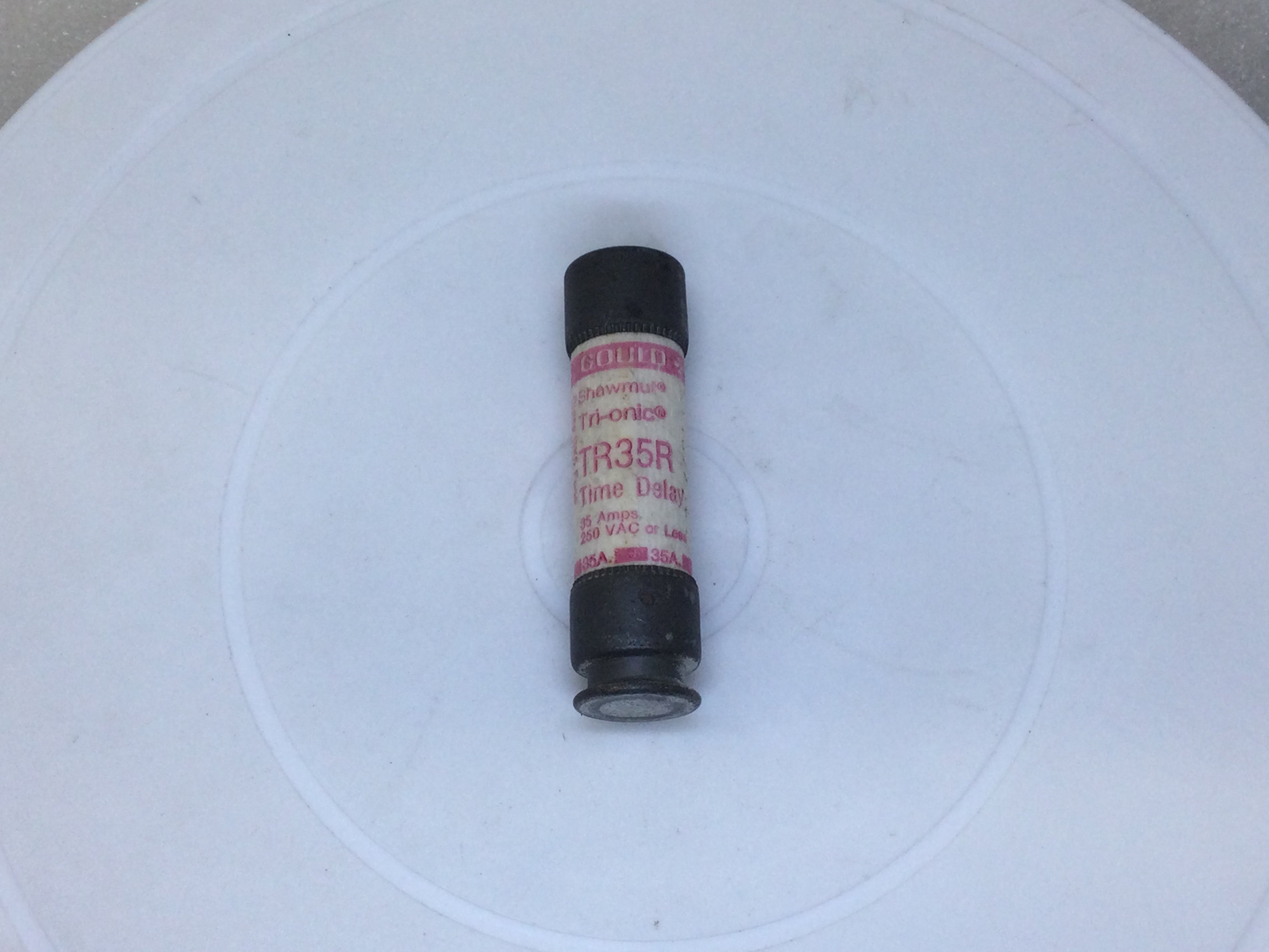 Gould/Shawmut TR35R 35 Amp 250V Time Delay Class RK5 Fuse