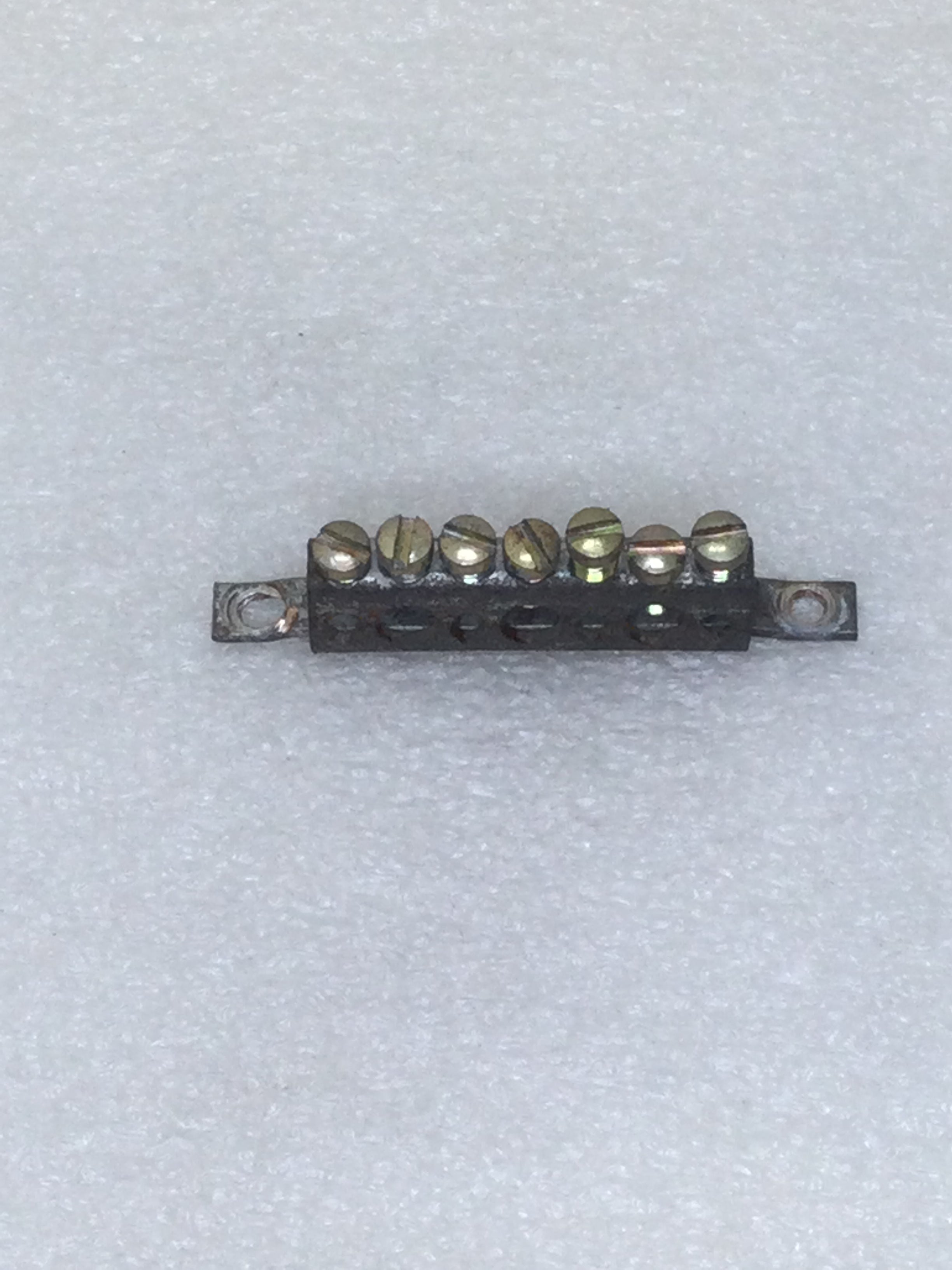 GE General Electric TM415RMS 7 Position 4-14 AWG Ground/Neutral Bar
