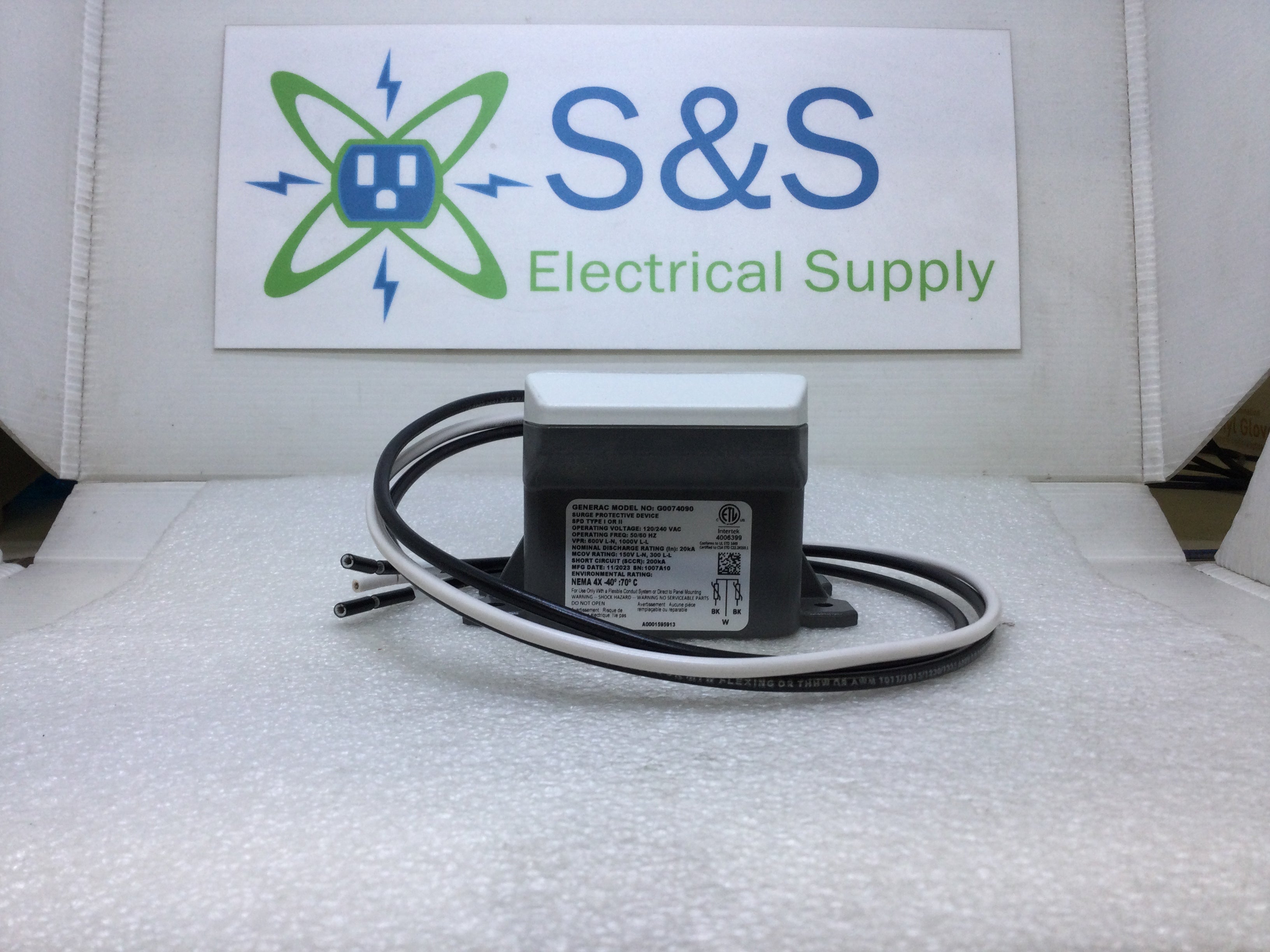 Generac 7409 Whole-House Surge Protection Device 120/240 VAC SPD Type