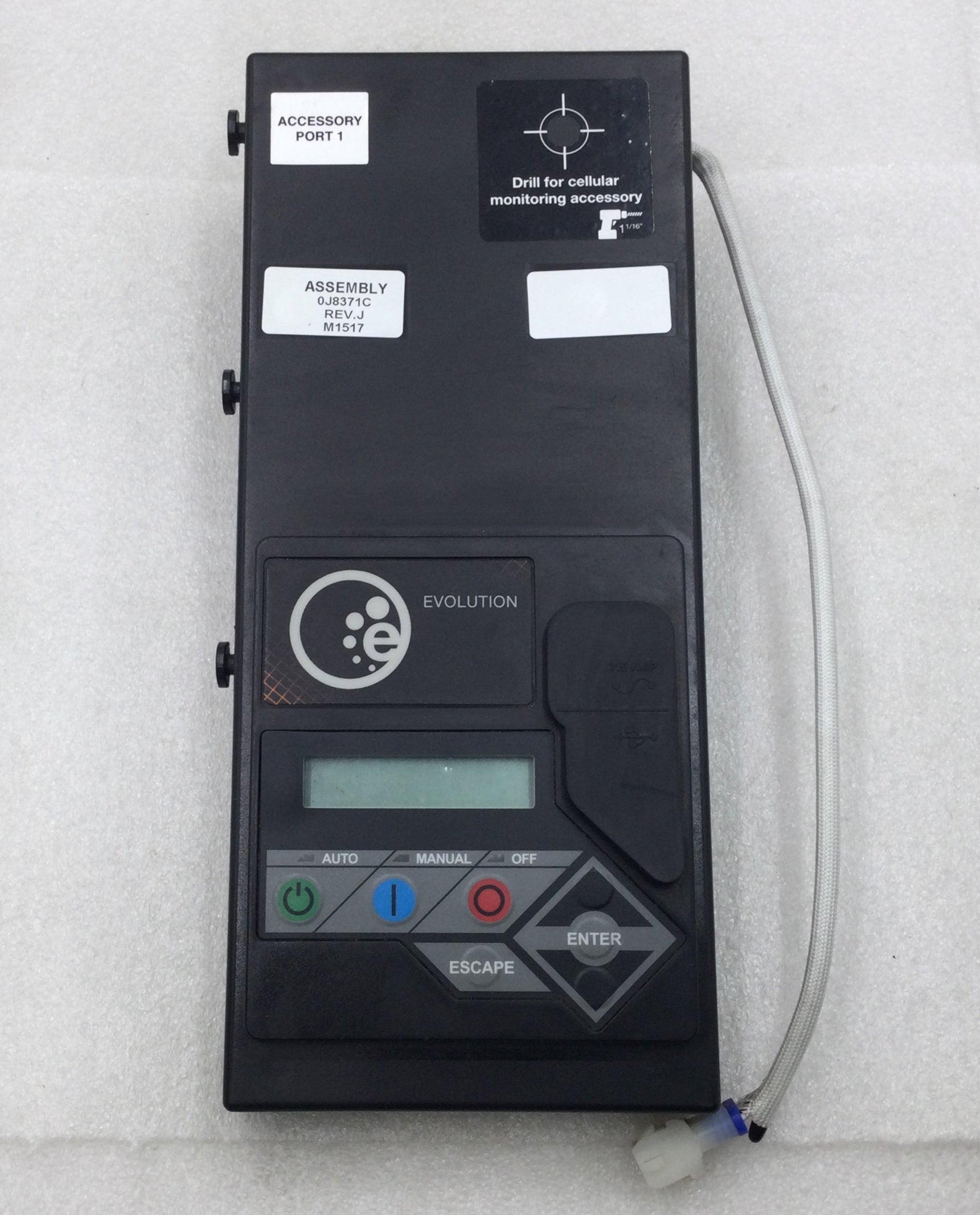 Generac 0065511 22Kw 183.3 Amp 1 Phase 0J8371C Control Board 11 3/4" x