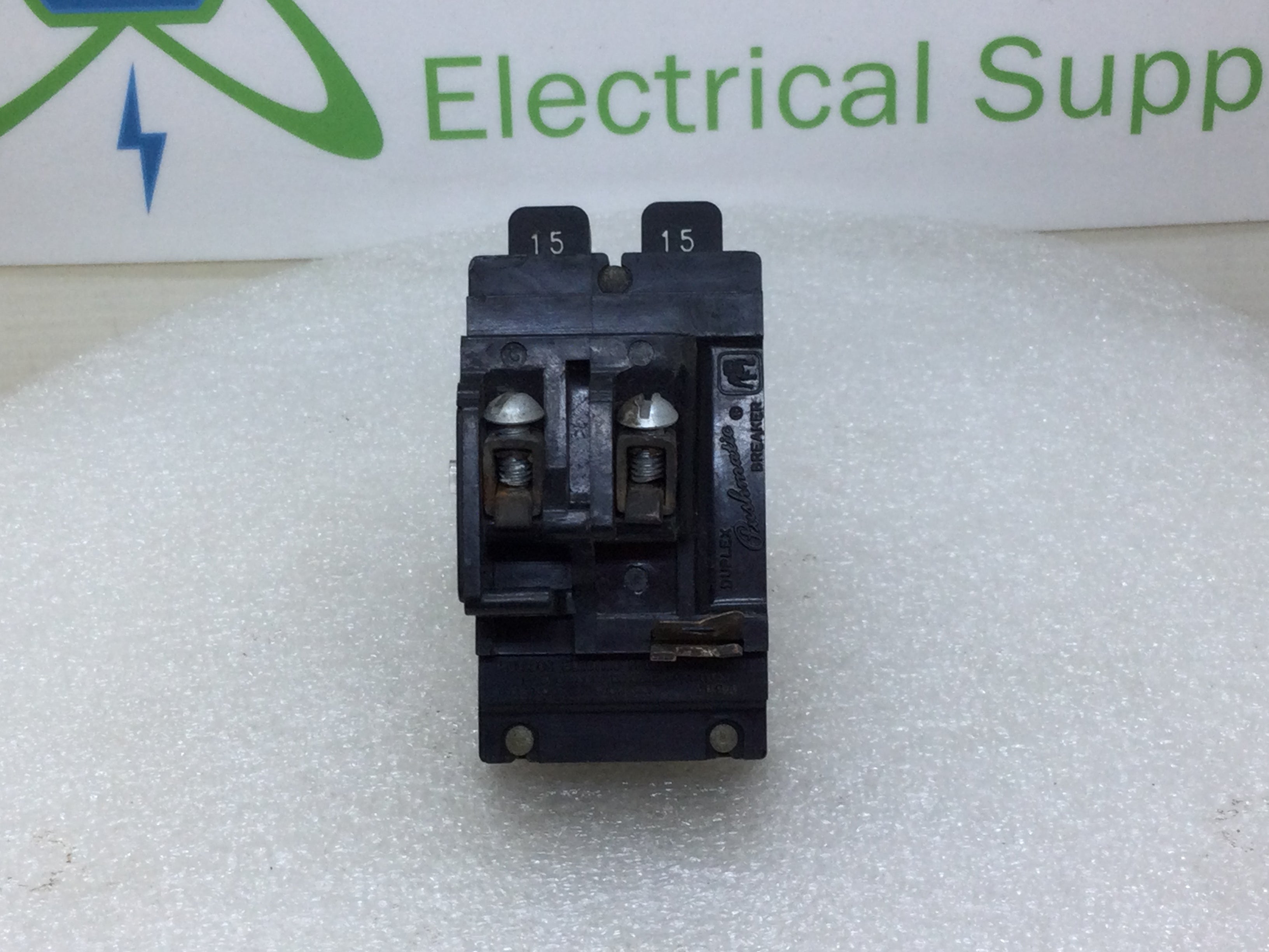 Pushmatic P1515 15 Amp 2 Pole 120/240V Duplex Circuit Breaker - Cosmet