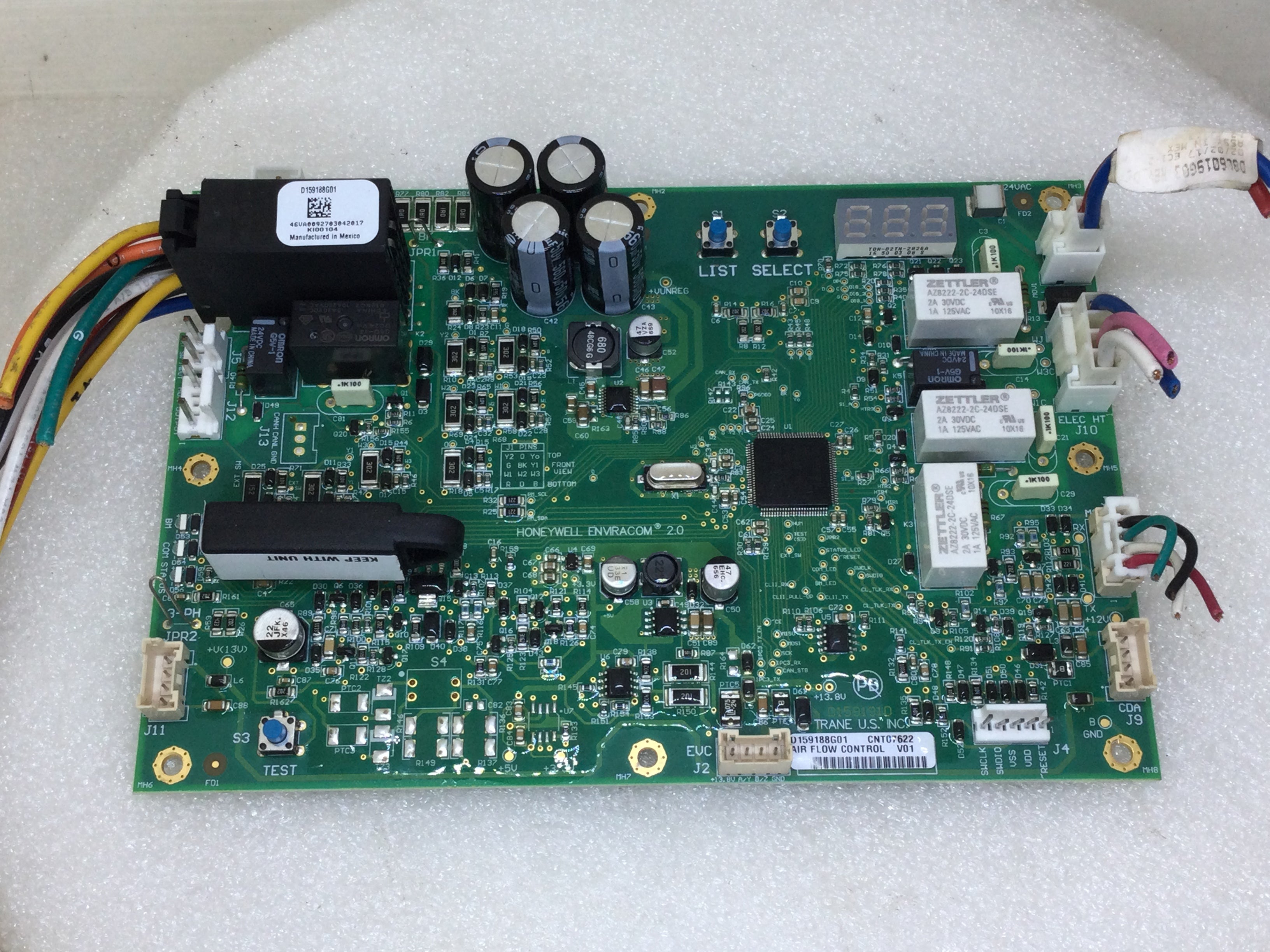 Trane CNT07622 HVAC Control Circuit Board D159188G01