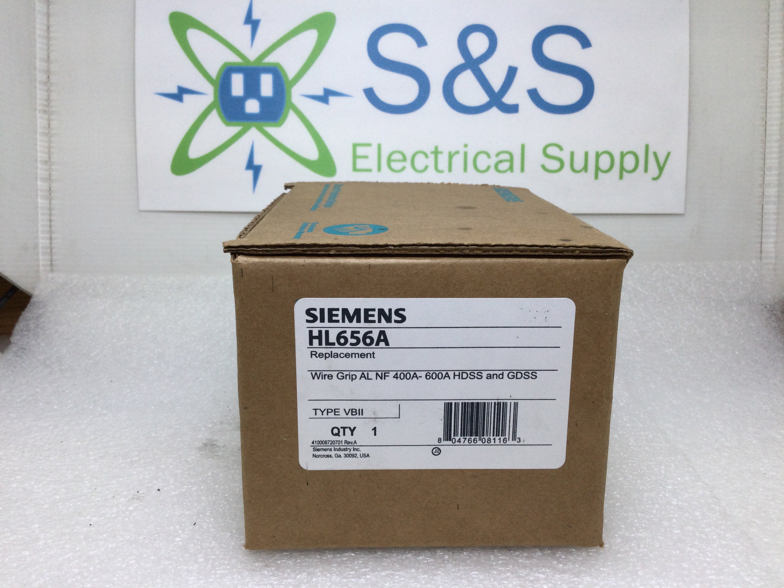 Siemens HL656A / HL66A Wire Grip AL NF 400 Amp & 600 Amp HDSS and GDSS