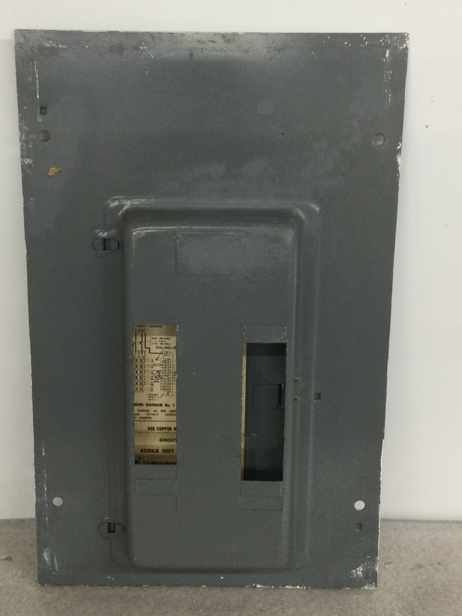 FPE Federal Pacific LX112-24 125 Amp 120/240v 1 Phase 3 Wire 24 Space