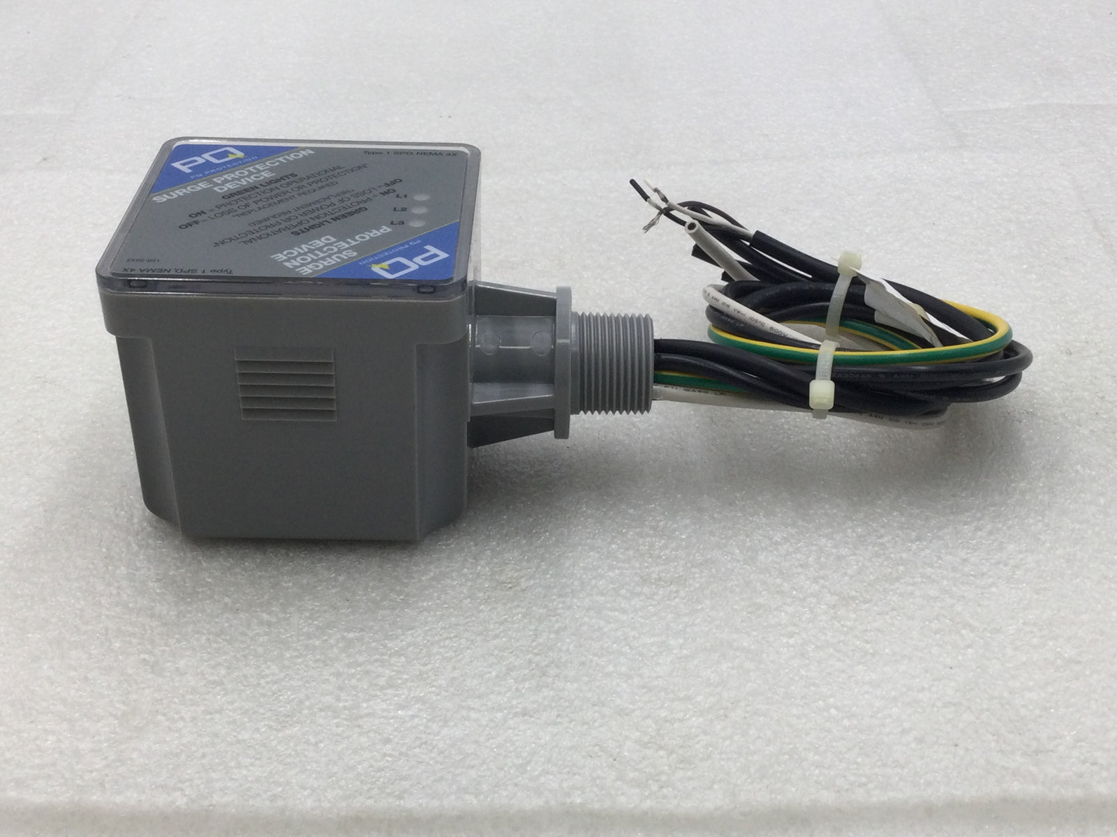 PQ Protection PQC160-120/208V 3 Phase Surge Protection Device 5" x 3 1