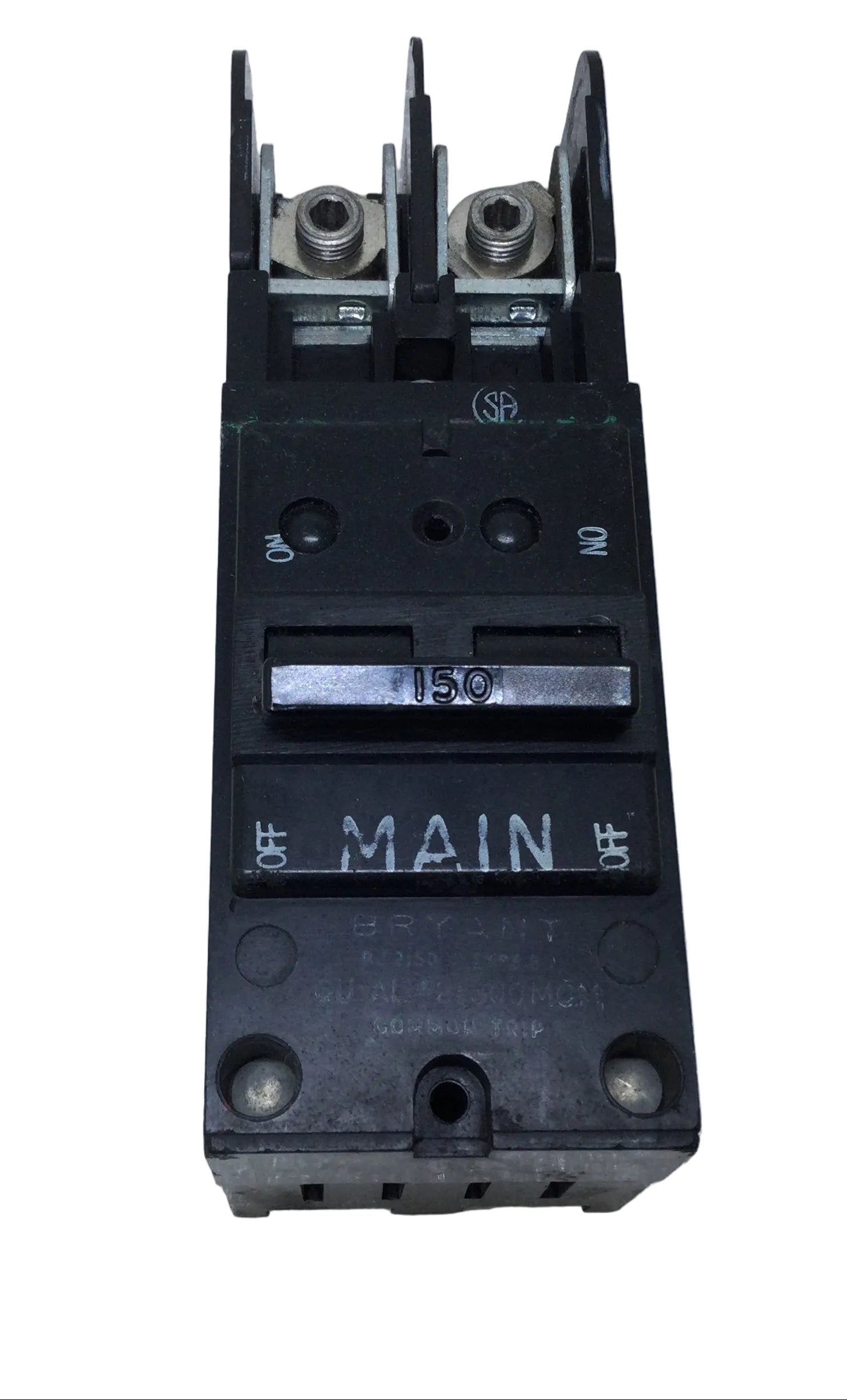 Bryant BJ2150 150 Amp 2 Pole 120/240V Type BJ Circuit Breaker