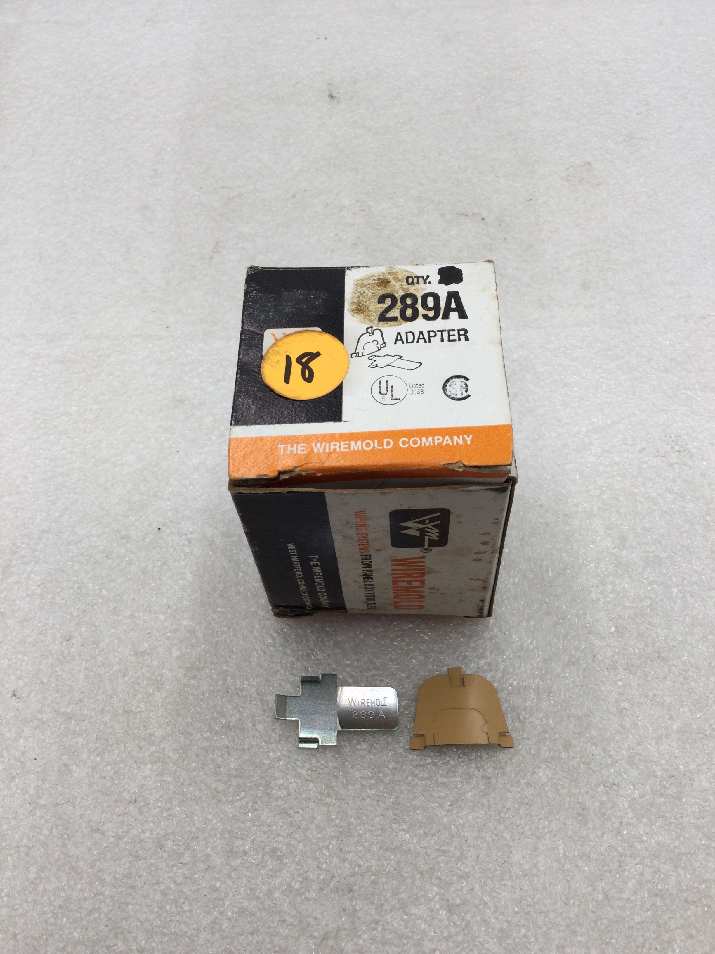 Wiremold/Legrand 289A Reducing Connector Adapter (Box of 18)