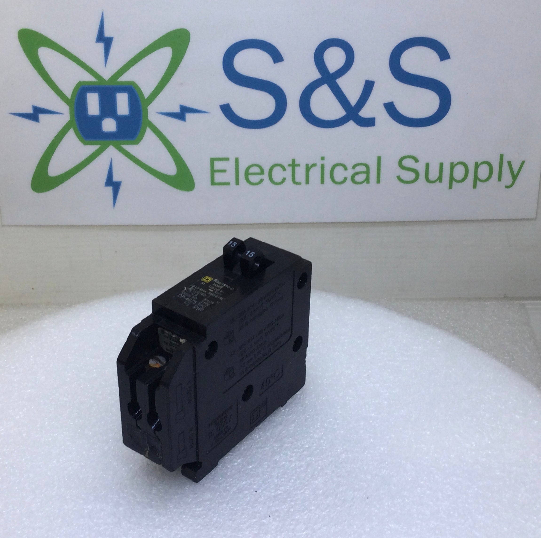 Square D HOMT1515 15 Amp 1 Pole 120/240V Tandem Breaker - Cosmetic Fla