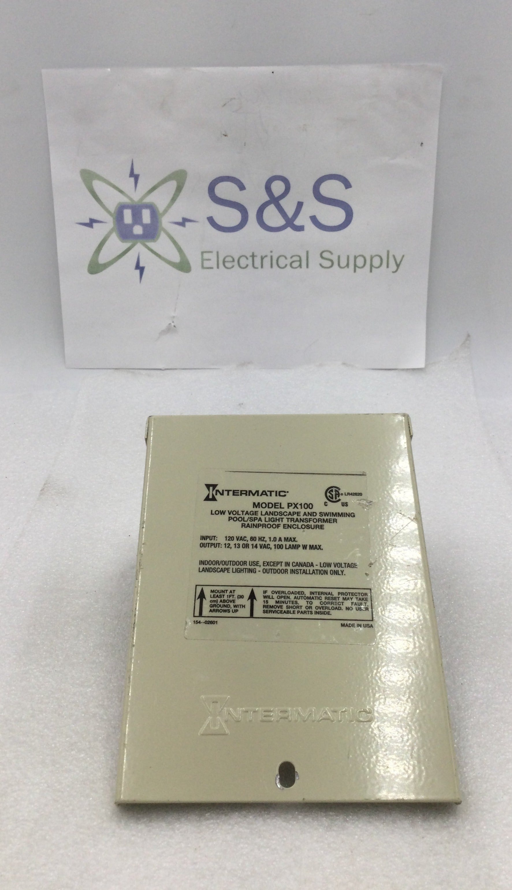 Intermatic PX100 Landscape And Swimming Pool/Spa Light Transformer Rai