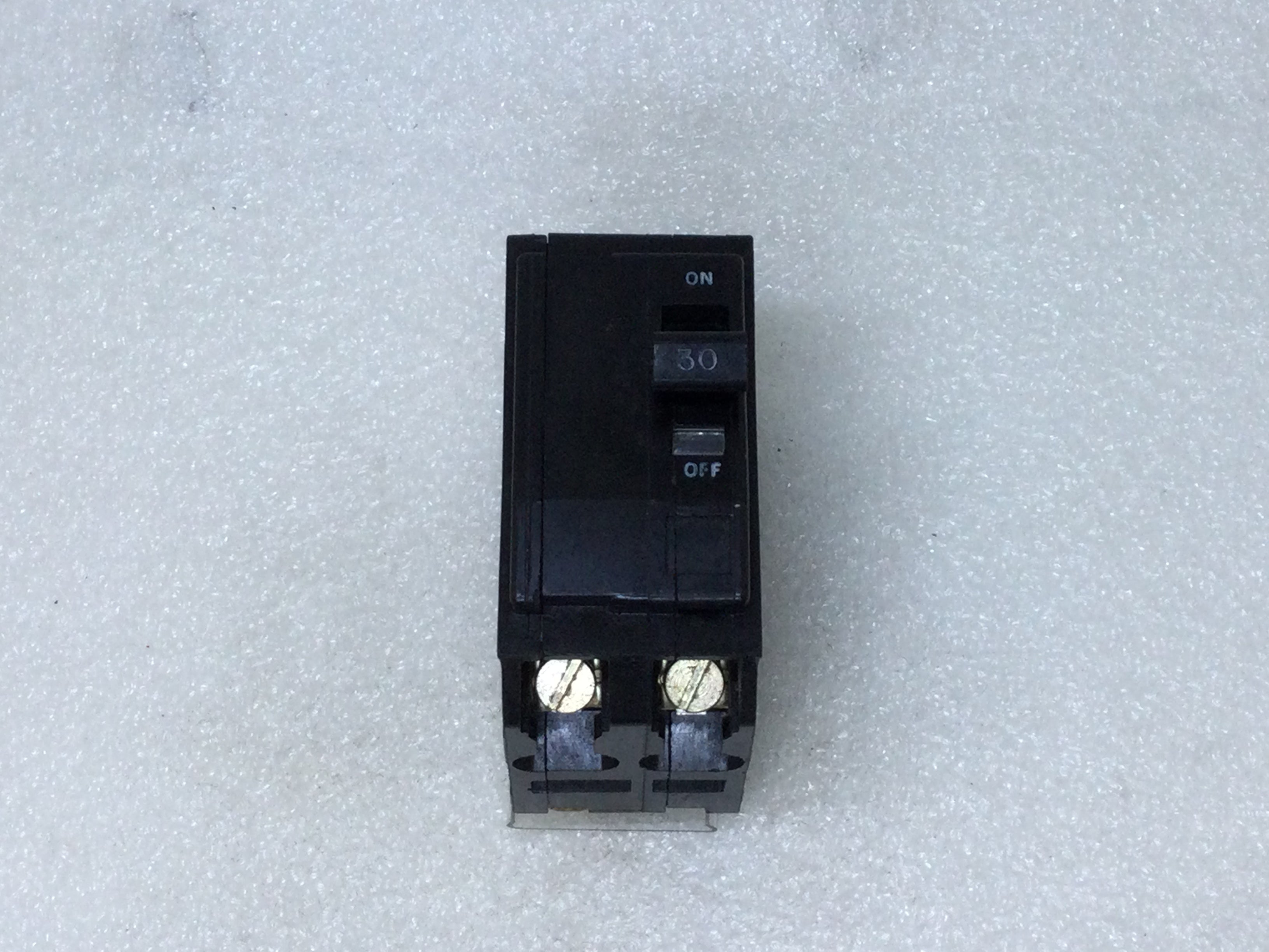 Square D QOB230 30 Amp 2 Pole 120/240V Bolt-On Circuit Breaker - Black