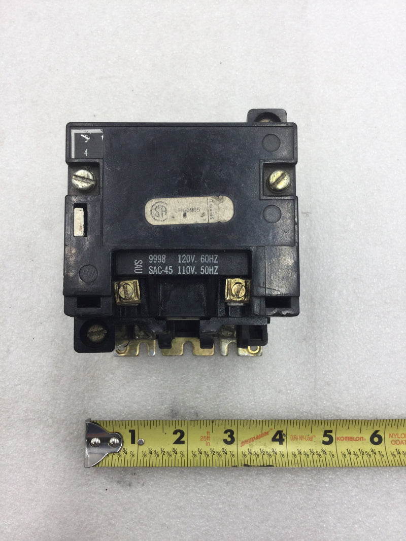 Square D 9998 SAC-45 Magnetic Coil 120 VAC for Type SA Starters