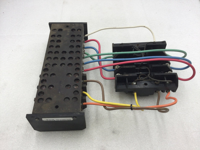 Brooks Utility 602U Flash Sentry Series 600 VAC CT Meter Socket Guts O