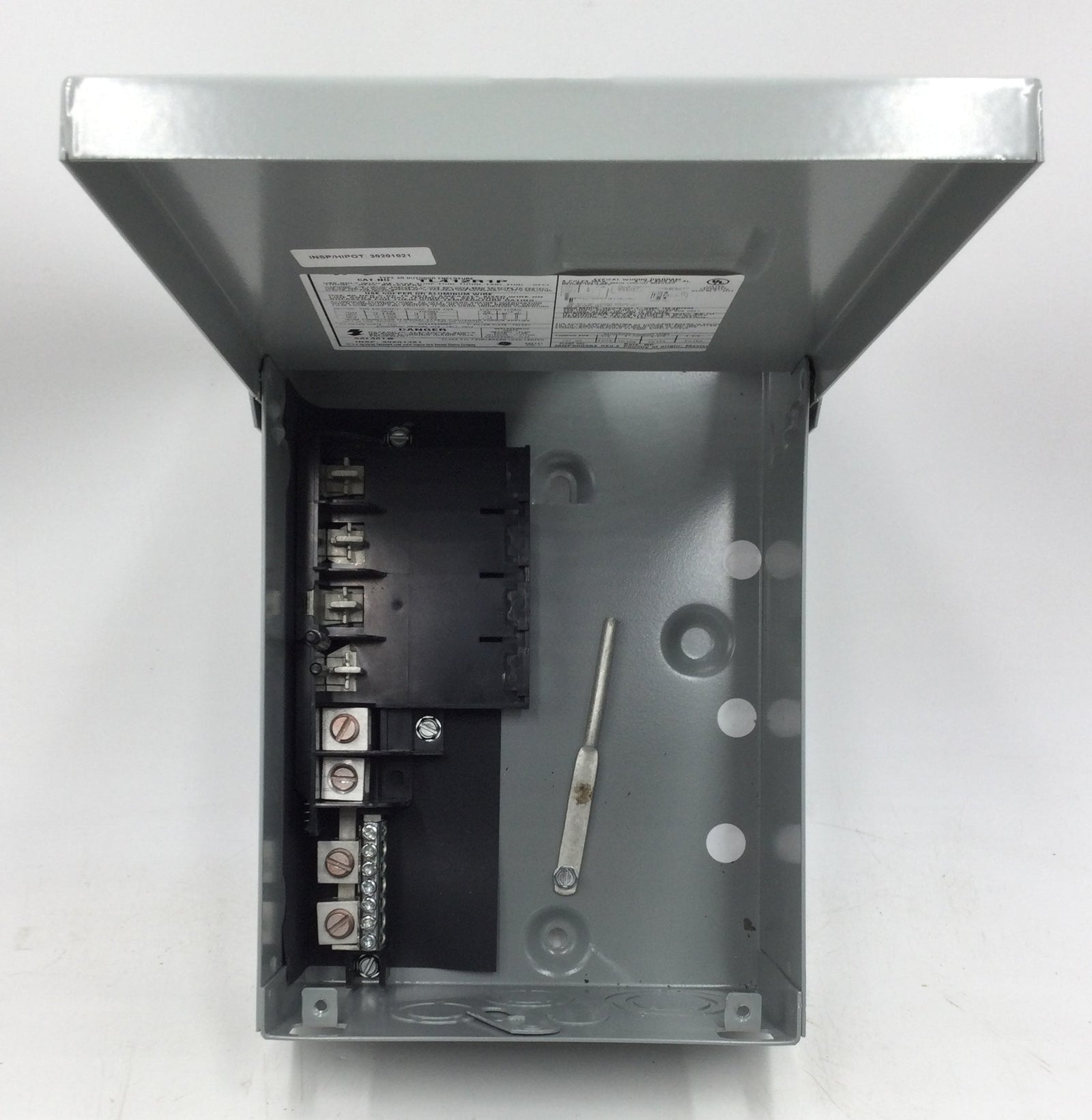 GE TL412R1P 125A Main Lug Standard Outdoor 3R Enclosure 4 Space 8 CIrc