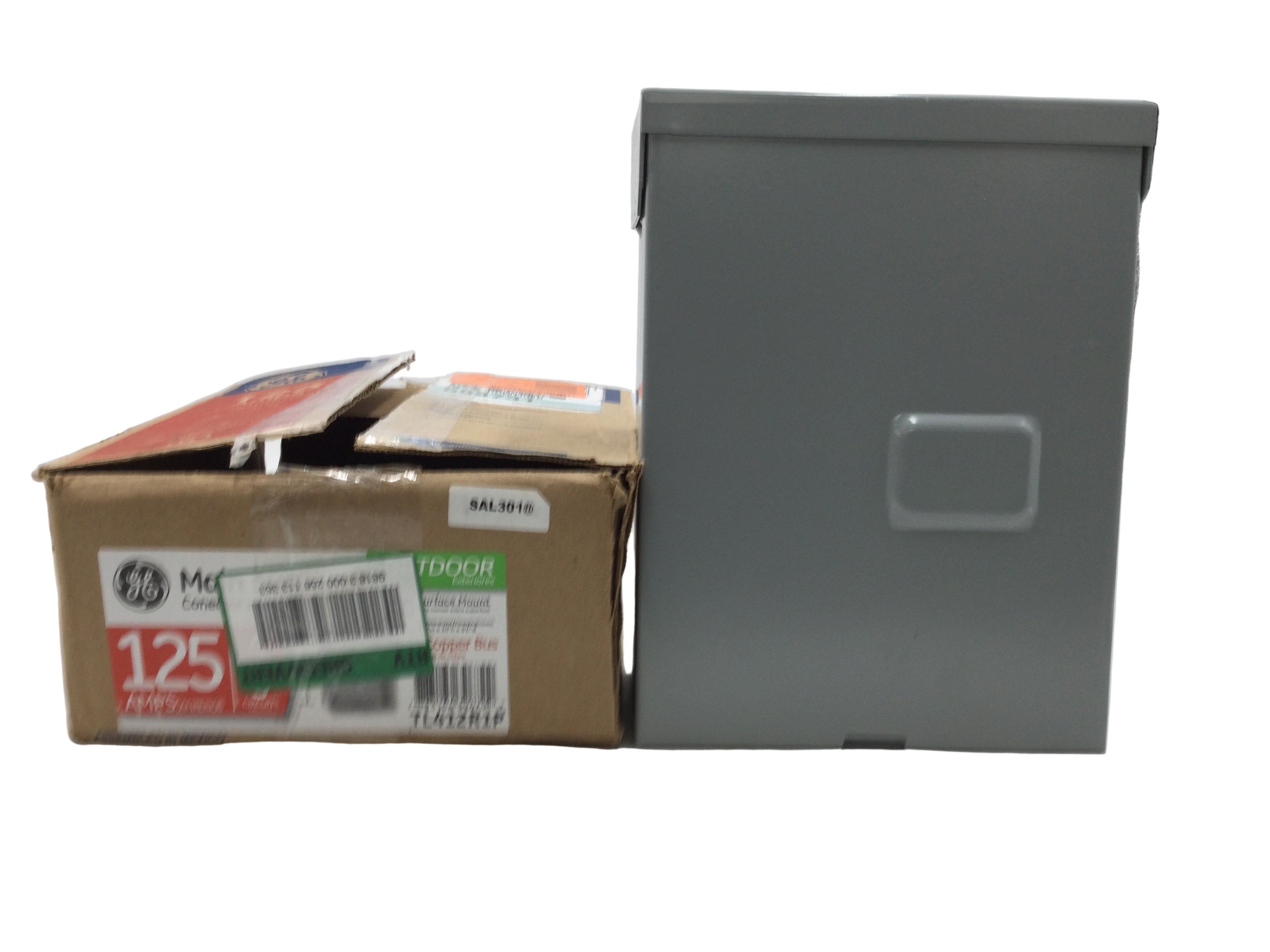 GE TL412R1P 125A Main Lug Standard Outdoor 3R Enclosure 4 Space 8 CIrc