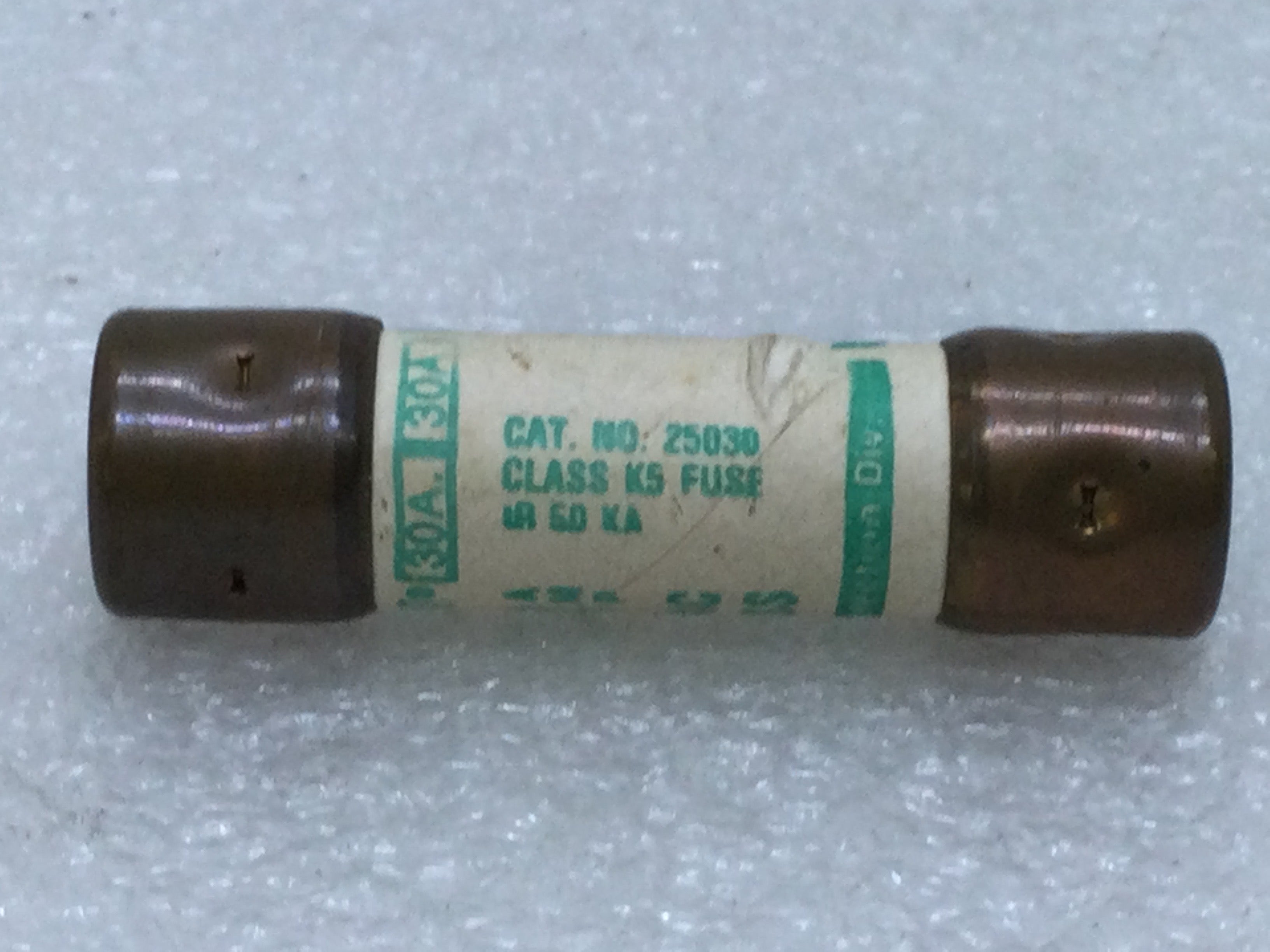 Shawmut 25030 30 Amp 250V or Less One Time Class K5 Fuse