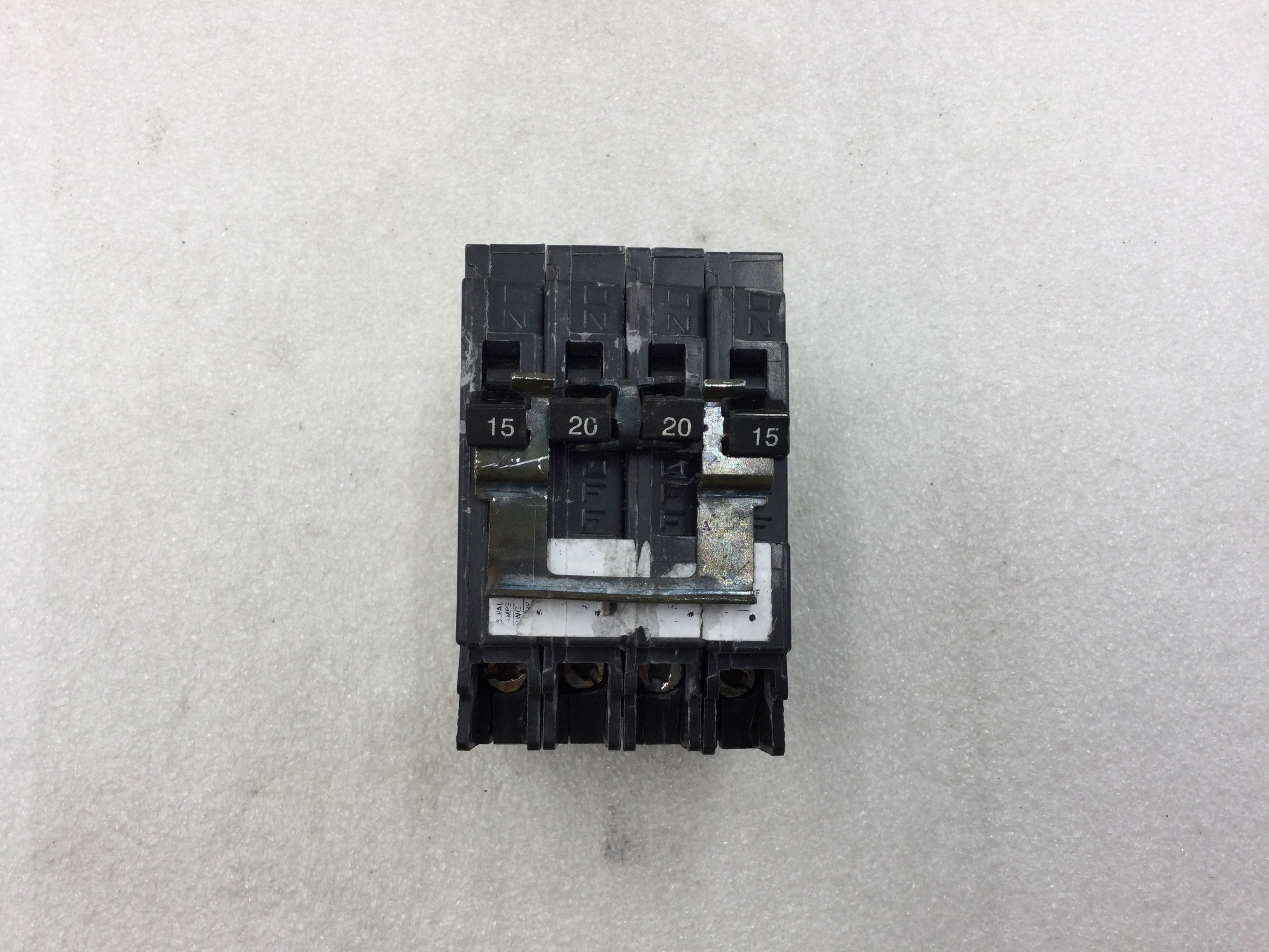 Siemens Q21520CT 15/20 Amp 120/240V Quad Circuit Breaker