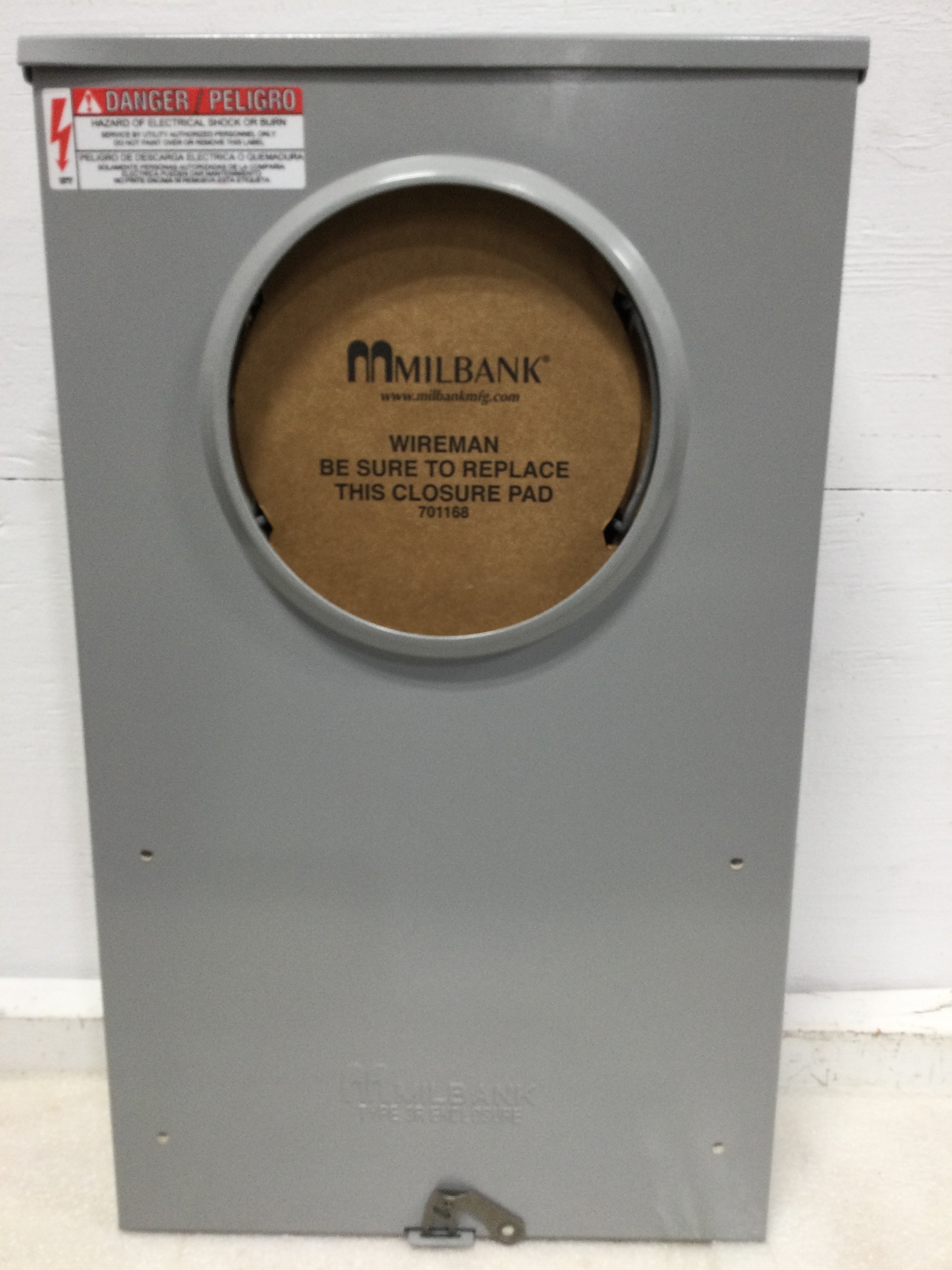 Milbank UAPC4512-O-TS0325 20 Amp CT Meter Socket