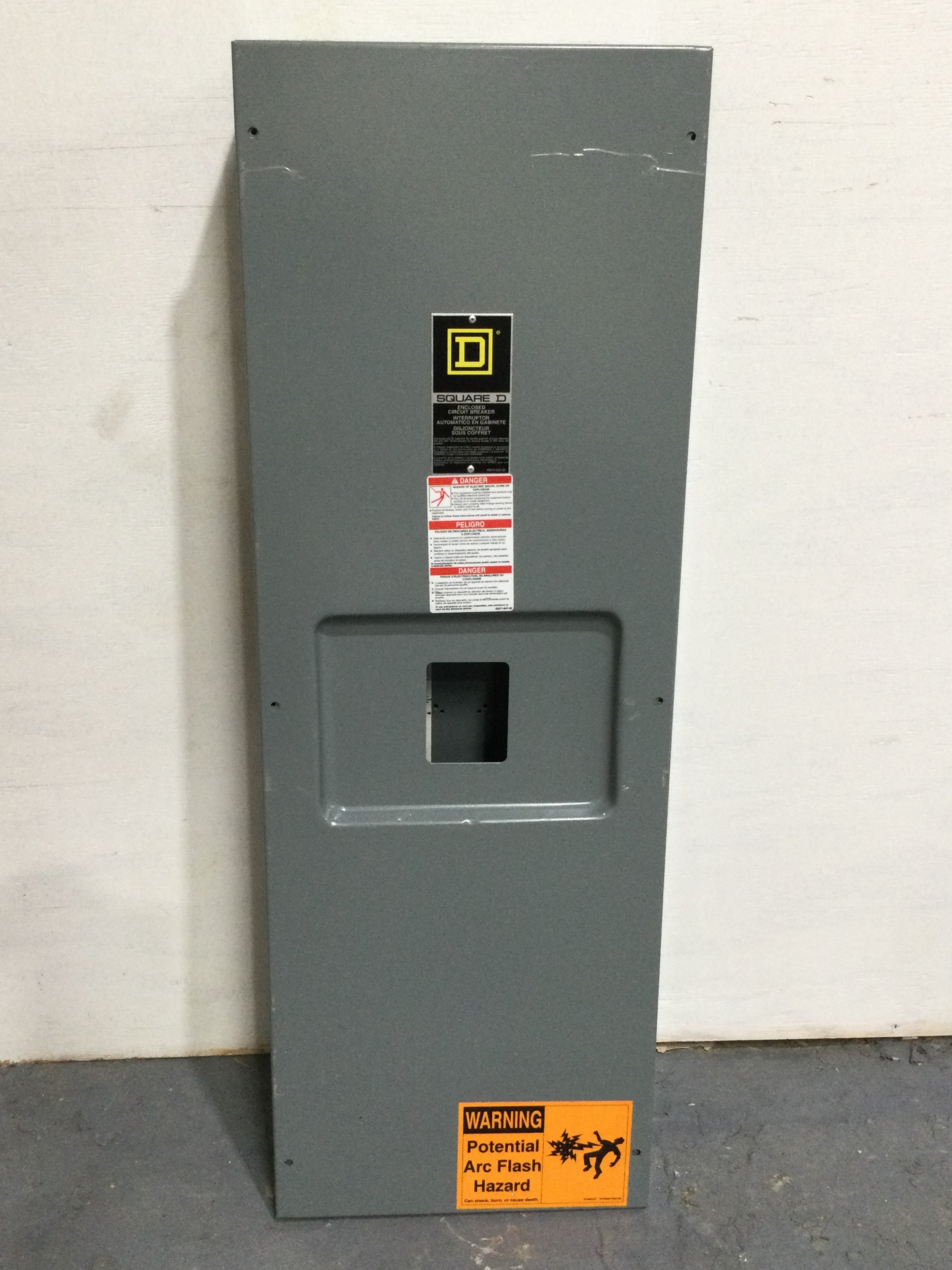 Square D LA400S 400 Amp 600Vac 500VDC Type 1 Indoor Enclosure