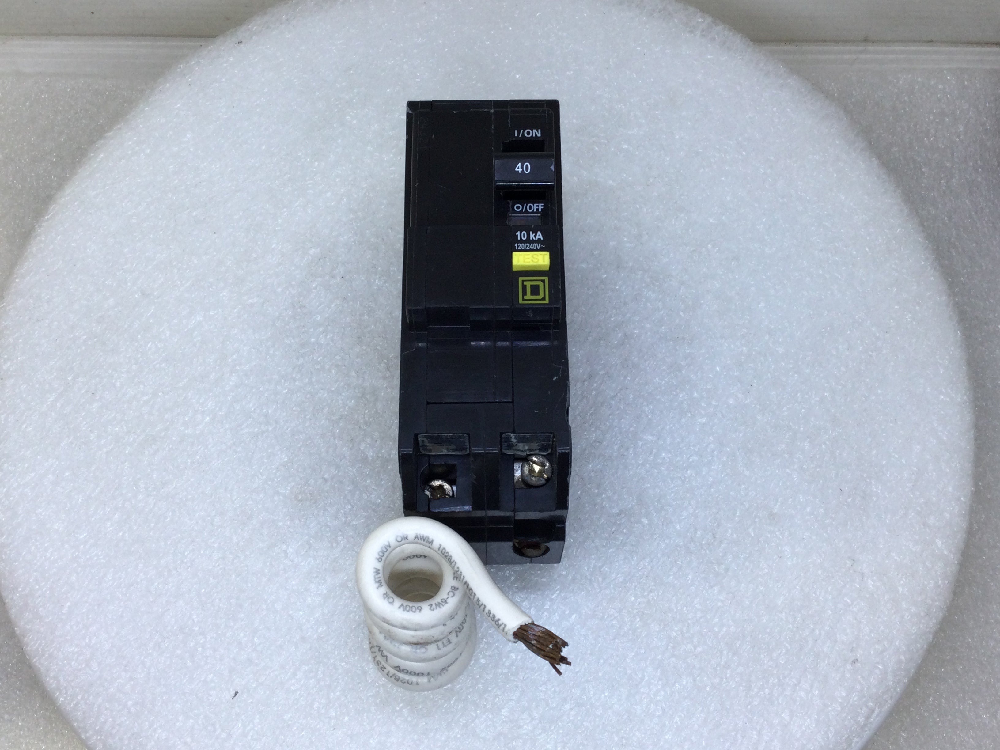 Square D QO240GFI 40 Amp 2 Pole 120/240V GFI Circuit Breaker