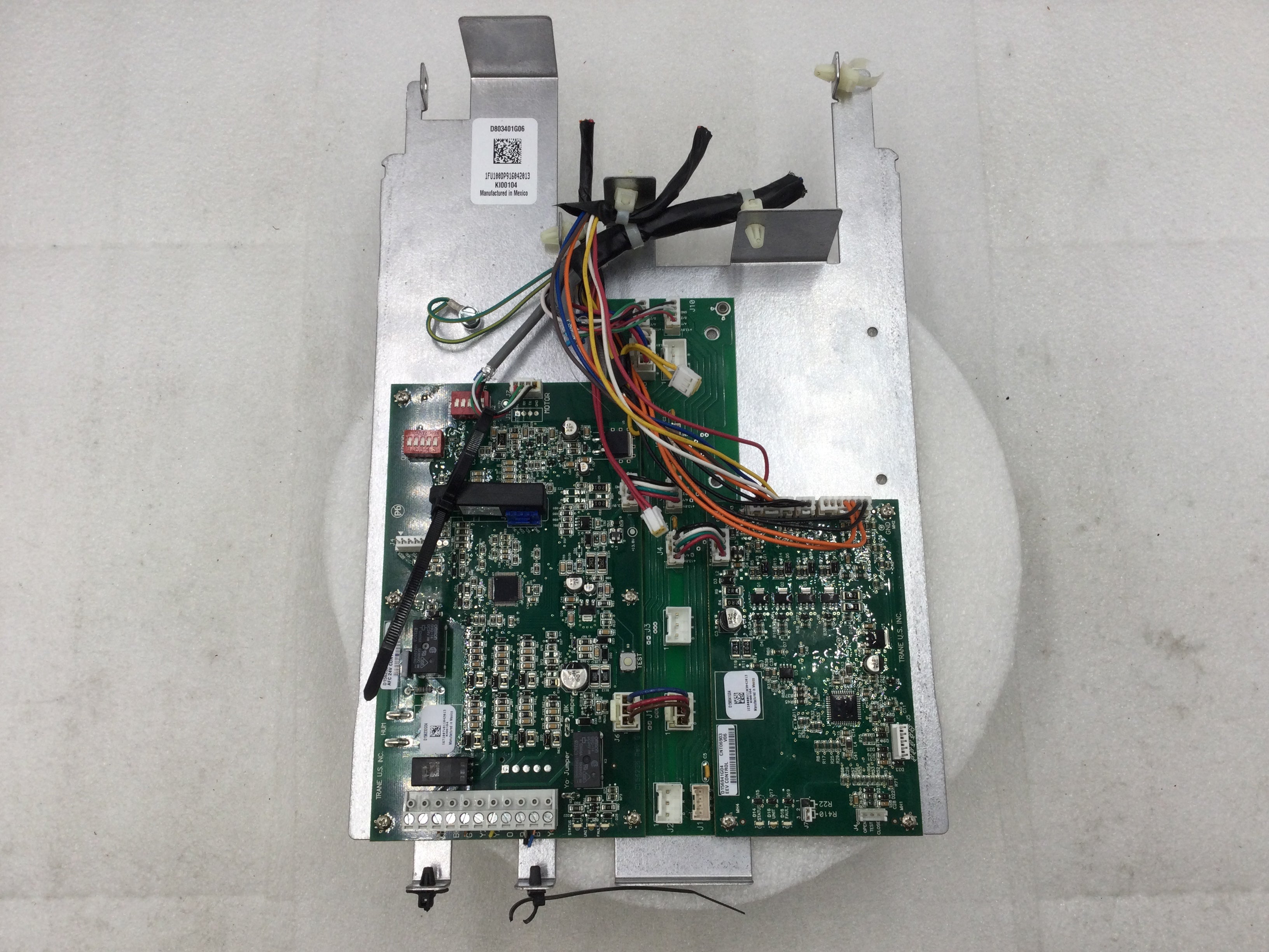 Trane D156232G04 Control Board w/ Back Panel K100104