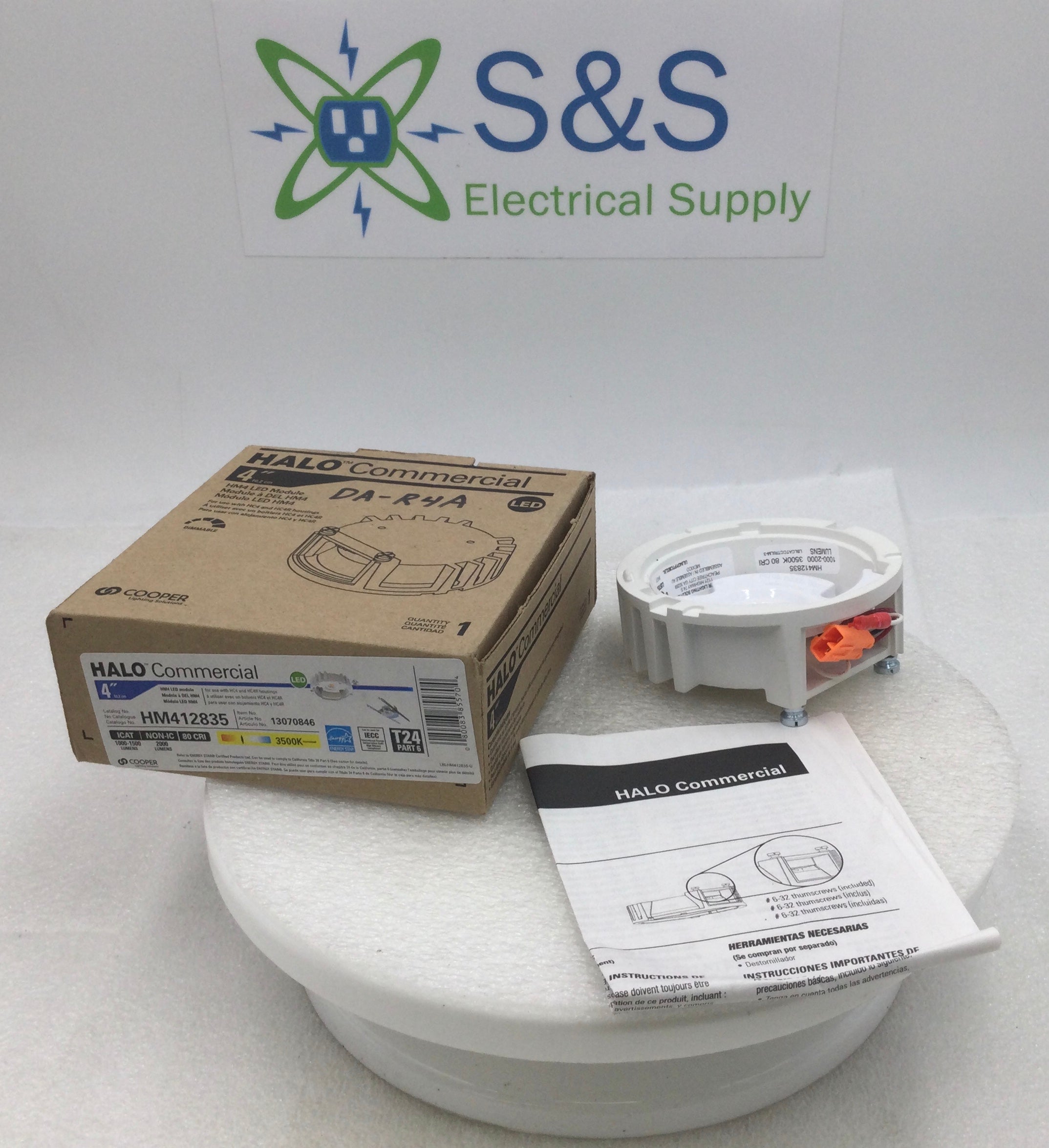 Cooper/Halo HM412835 2000Lm 3500K HM4 LED Module