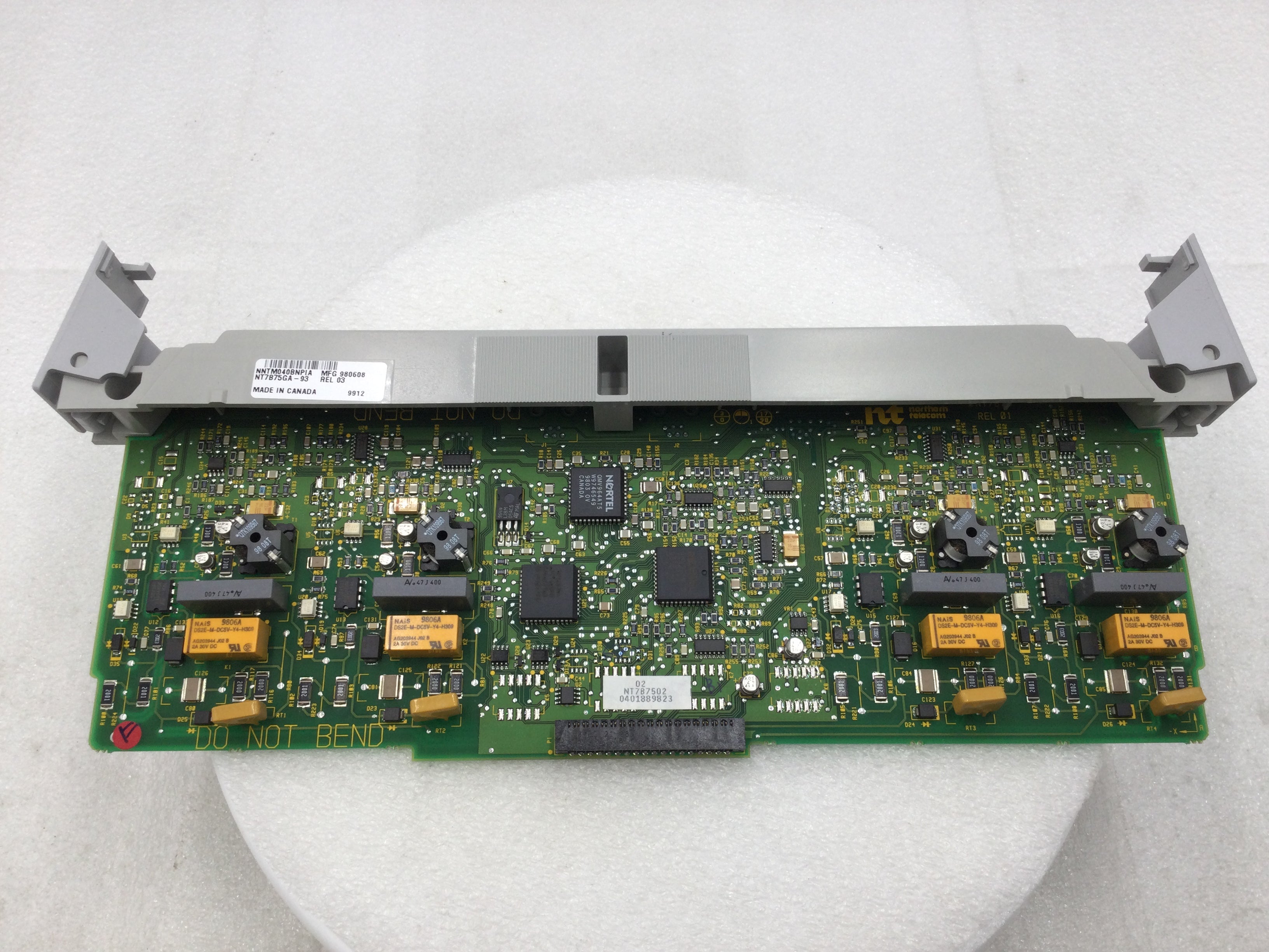 Norstar-PLUS Modular ICS NT7B53 4 Port LS DS Trunk Card NT7B75GA - Fla