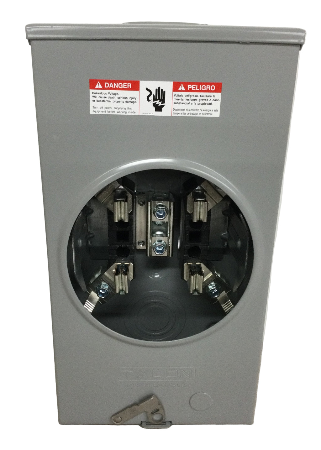 Siemens TALON® UAT317-0PGP Single Position Meter Socket 600 VAC 200 Am