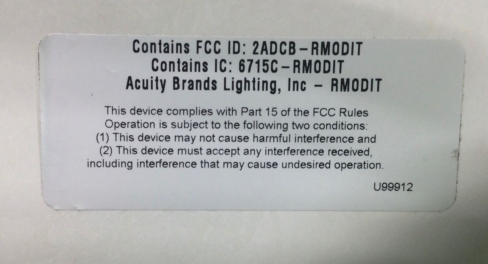Lithonia Lighting FEM-L48 277V 4000Lm LED DC2DC Lighting Fixture