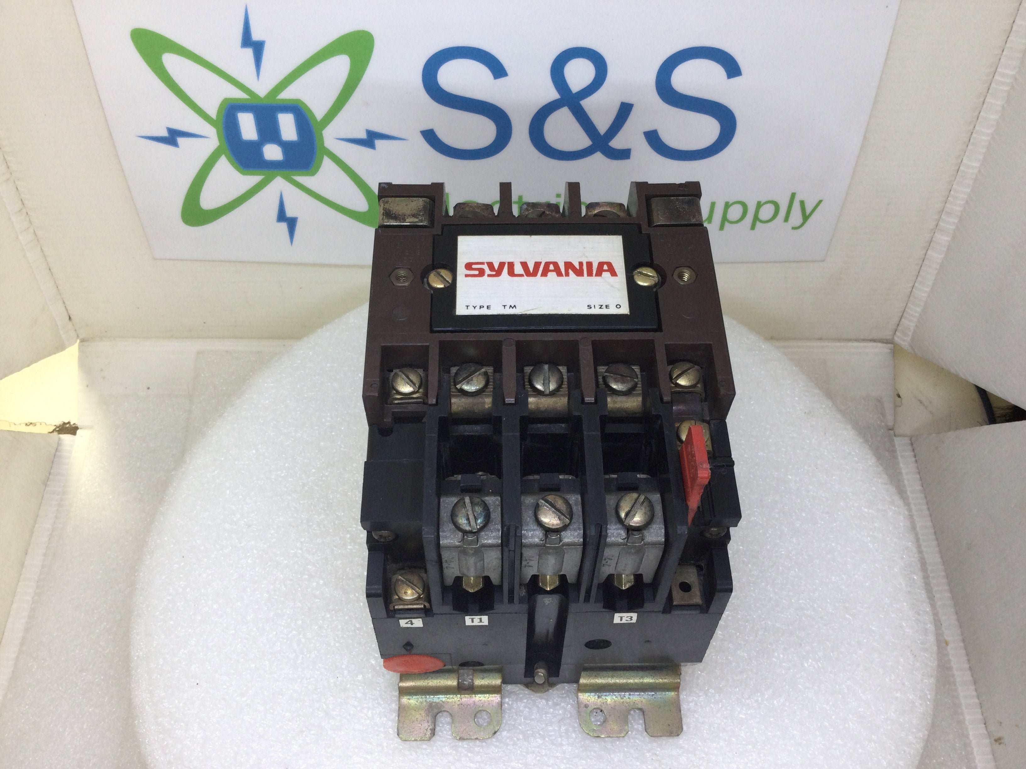 Sylvania A13U030 18A 3 Phase Size 0 600V Contactor - w/TB159-1 110-120