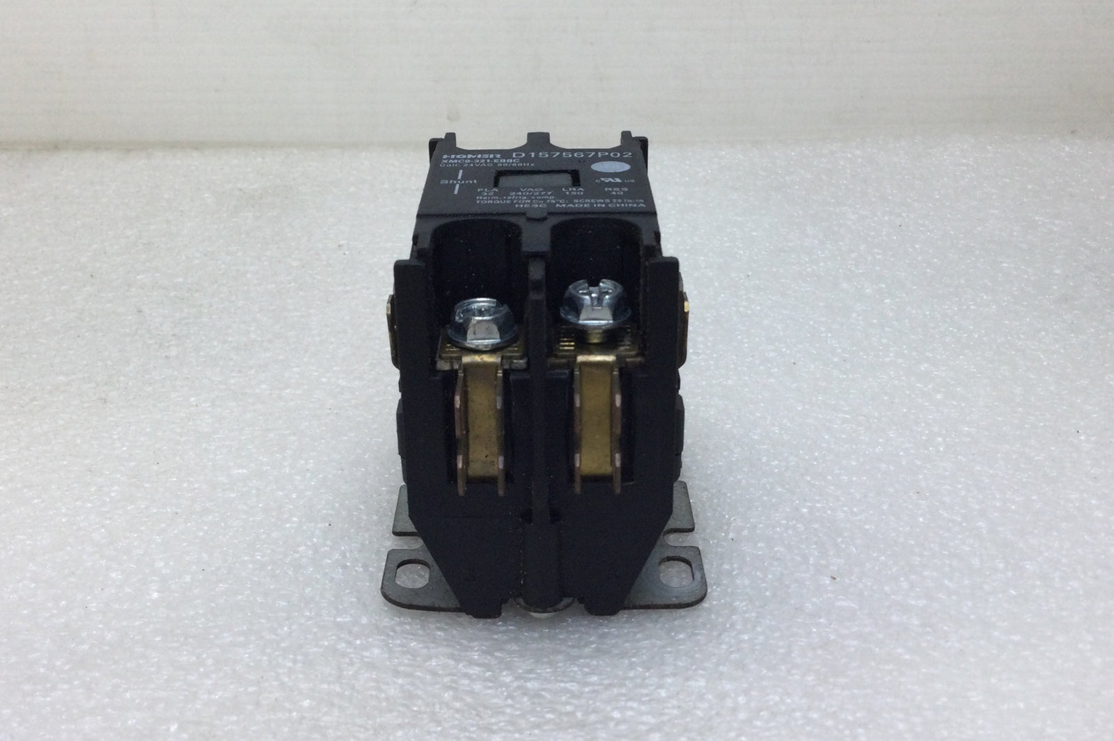 Homer D157567P02 Contactor – 40A Single Pole, 24VAC Coil, 240–277V HVAC