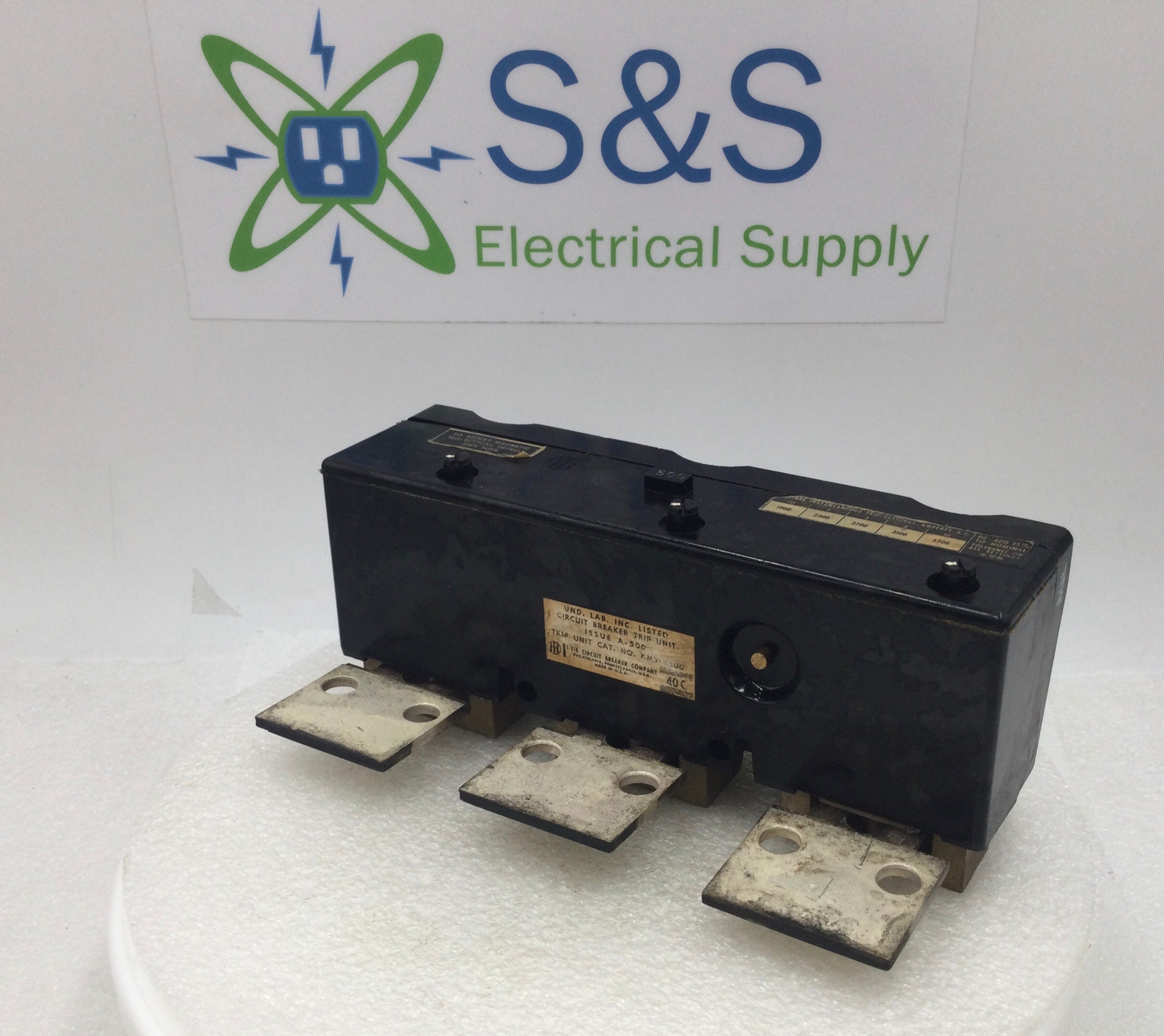 ITE KM3-T500 500 Amp 3 Pole Circuit Breaker Amp Trip Unit