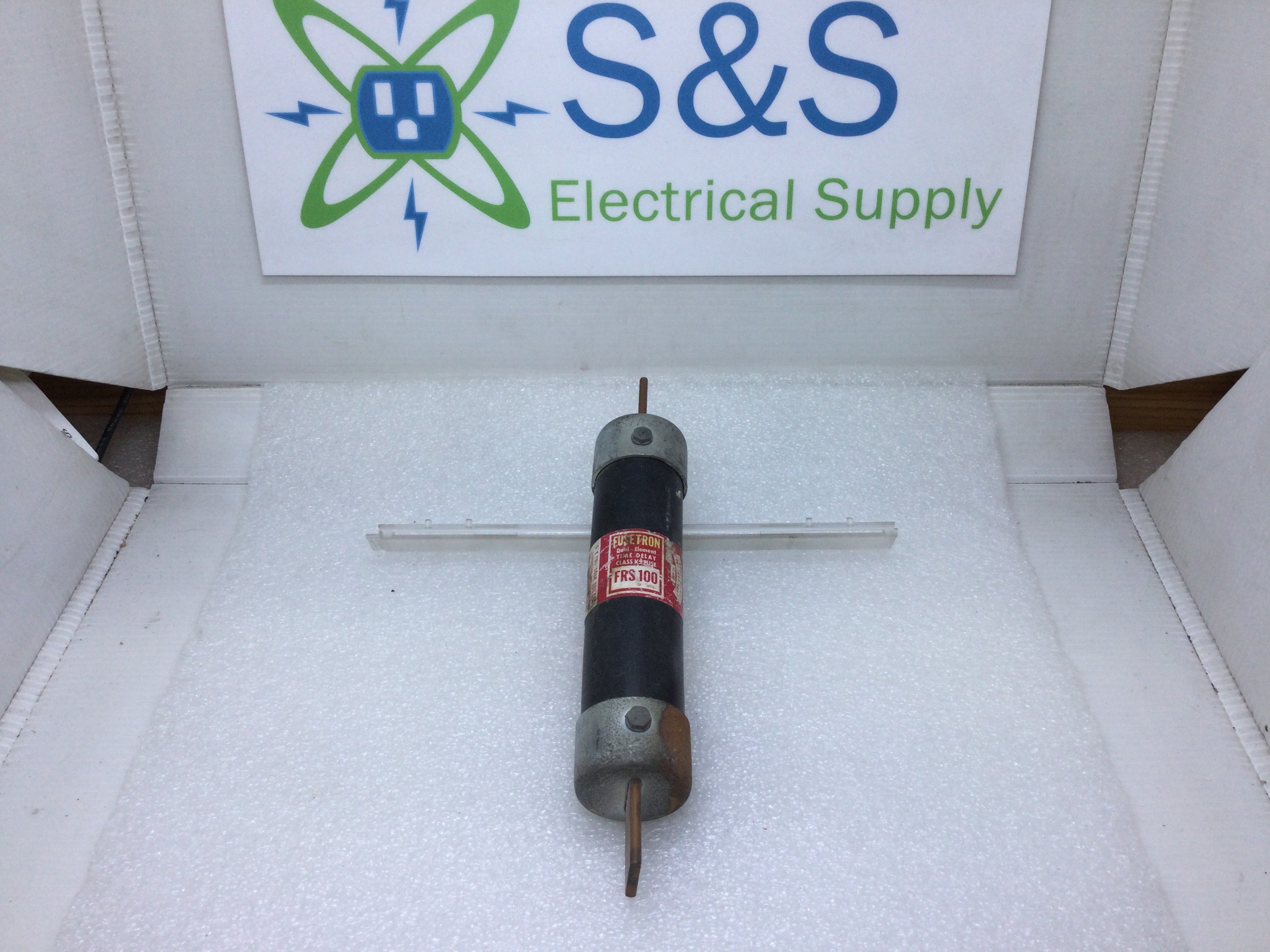 Fusetron FRS-100 100A 600V Dual Element Time-Delay Current Limiting Fu