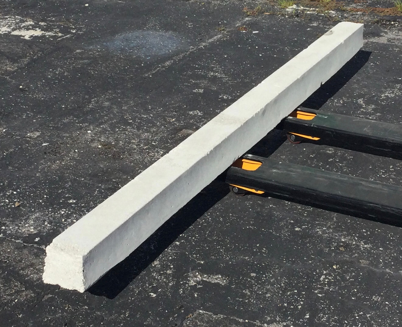 8 FT Cement Pedestal Slab 97" x 4 3/4"