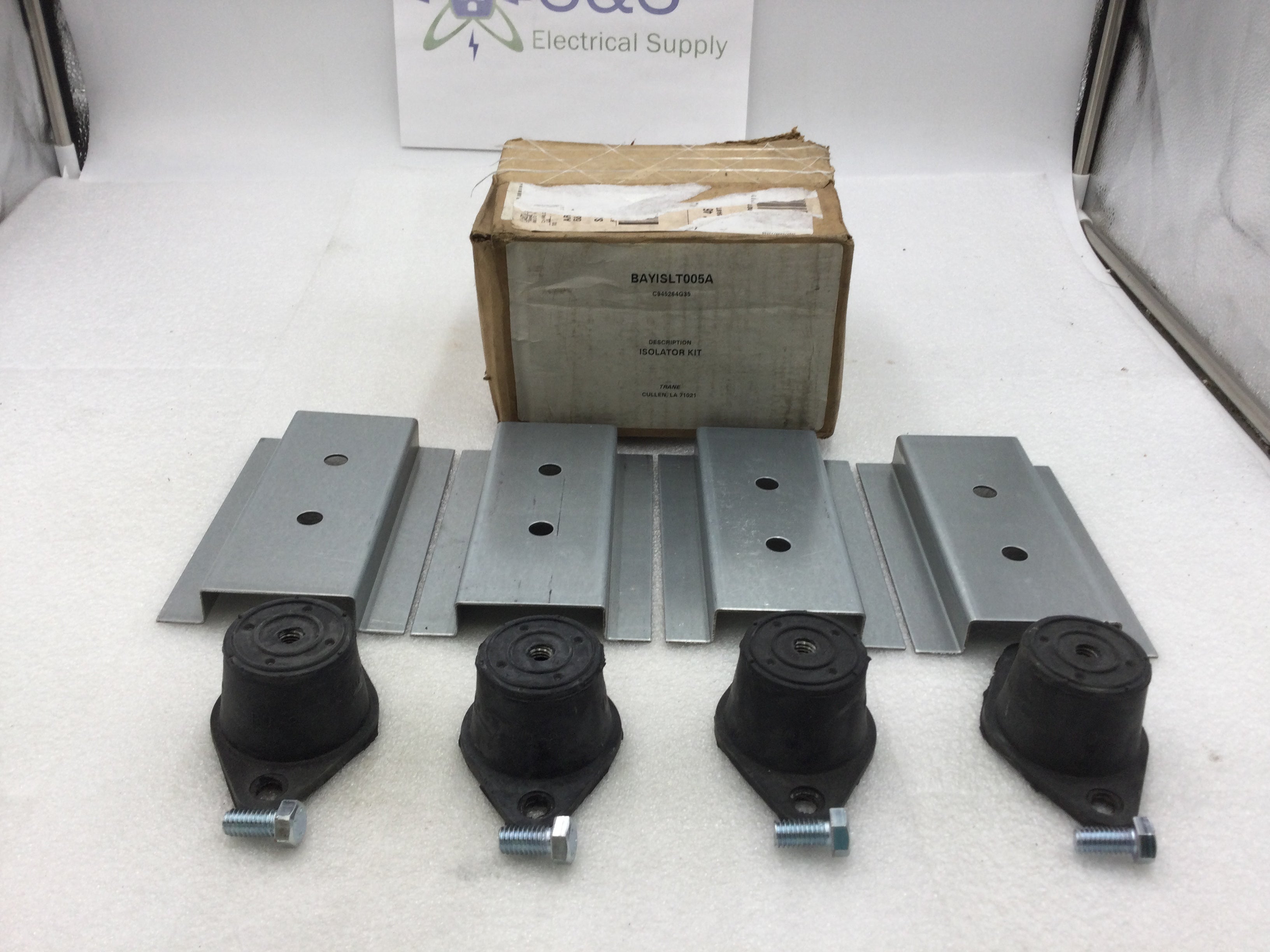 Trane BAYISLT005A Rubber Floor Isolator Kit for Trane Split System Uni