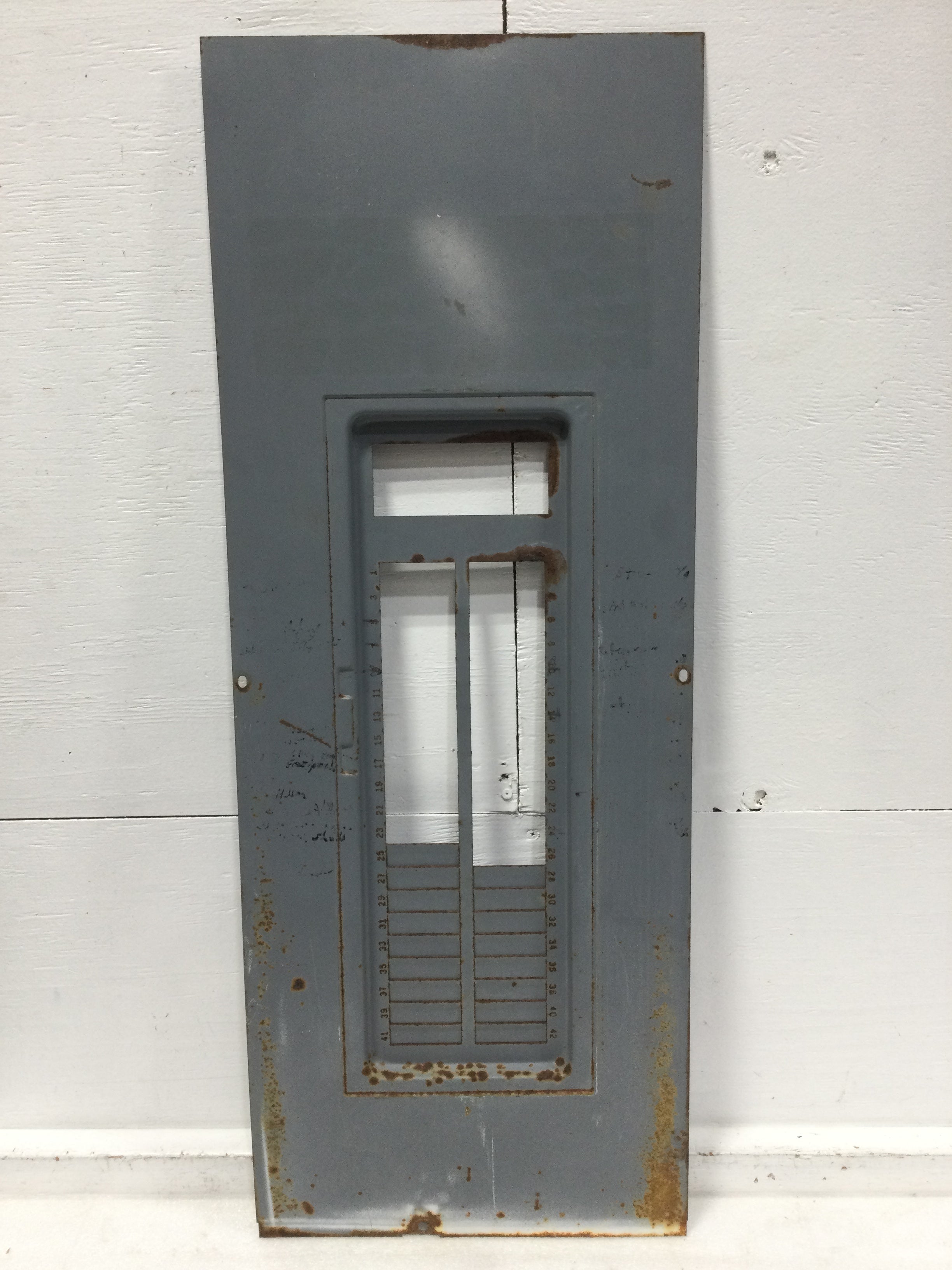 Square D 42 Space 120/240V Dead Front Only w/Main 36 3/8" x 14"