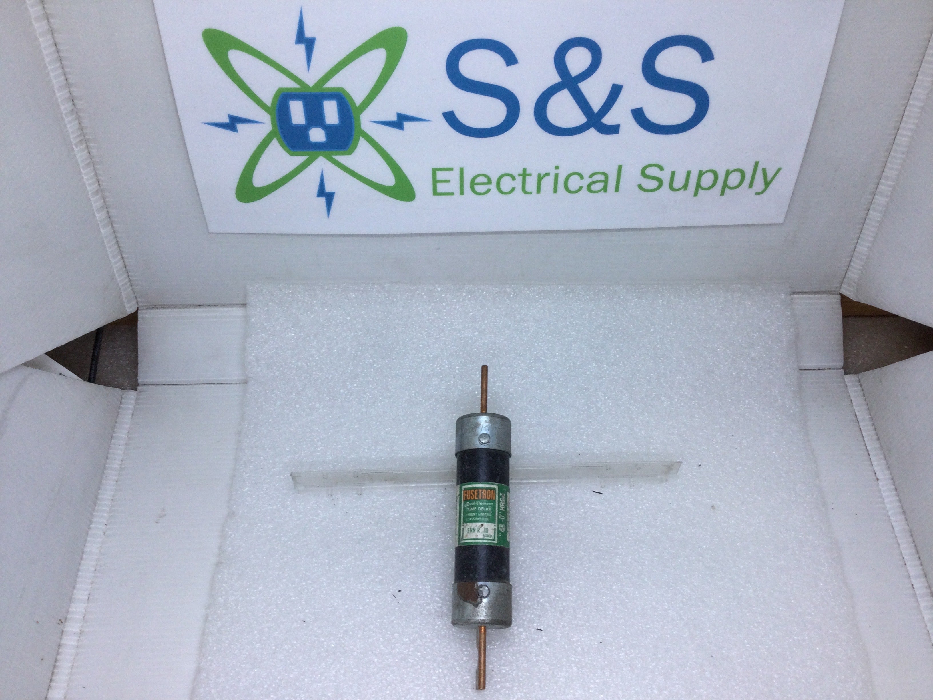 Cooper/Bussmann Fusetron FRN-R 70 Amp 250V Dual Element Time Delay Cla