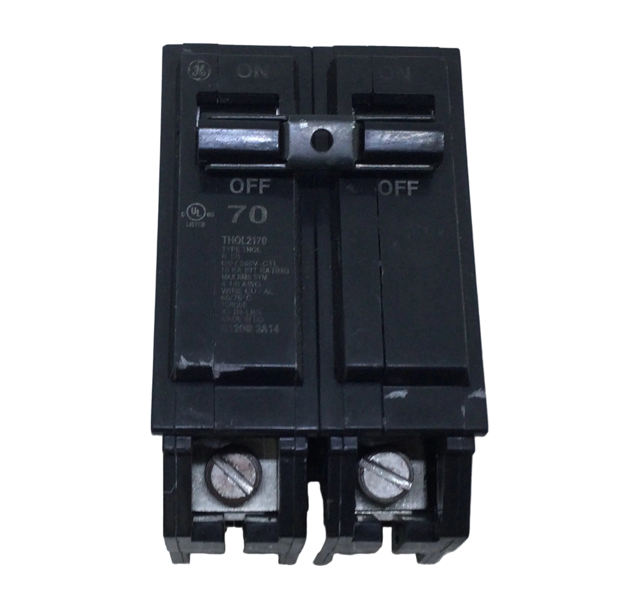General Electric THQL2170 2 Pole 70 Amp 240v Circuit Breaker