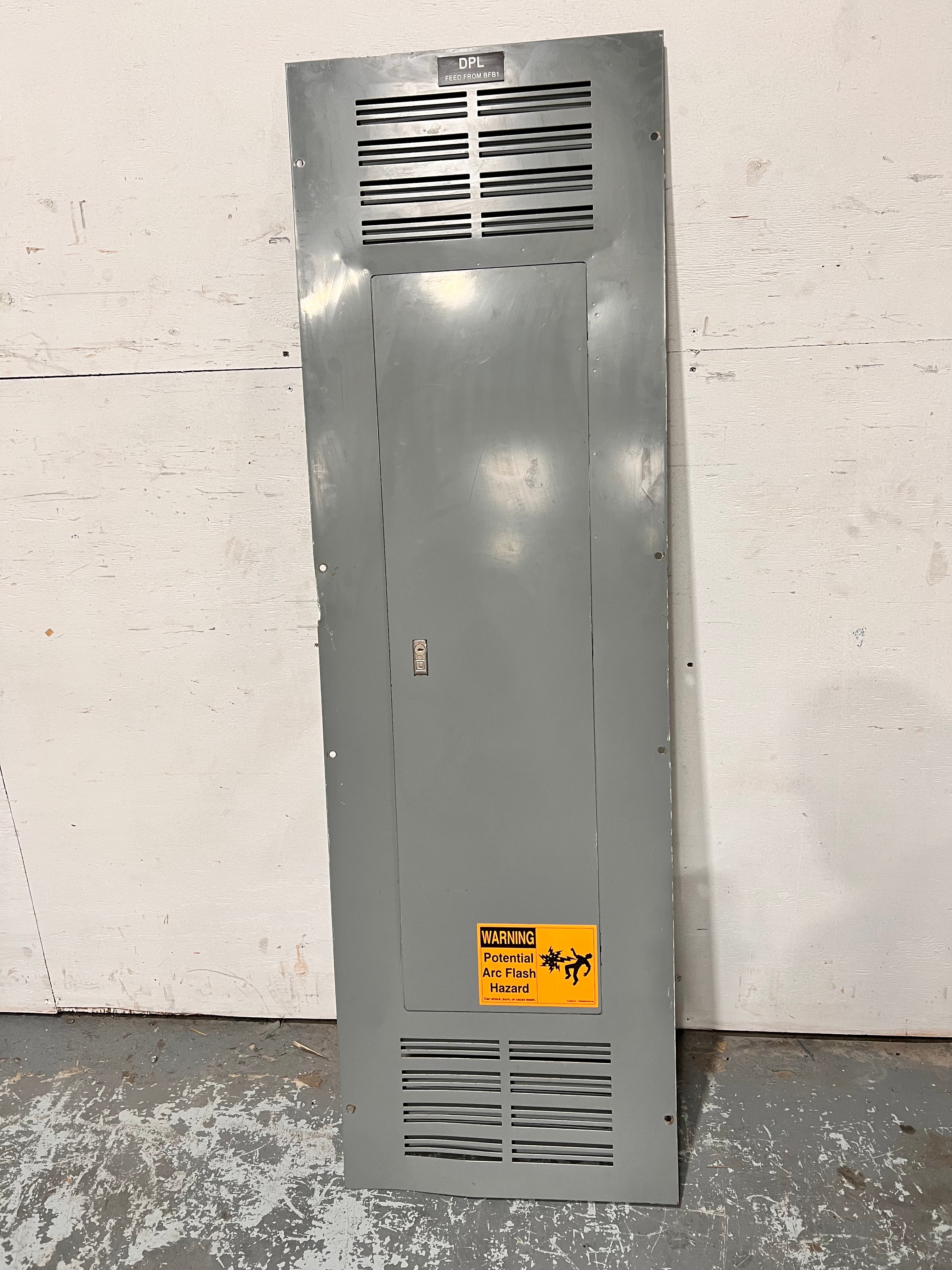 Square D Electric Cabinet Front MHC65VS Type 1 65" x 20" Panelboard Co