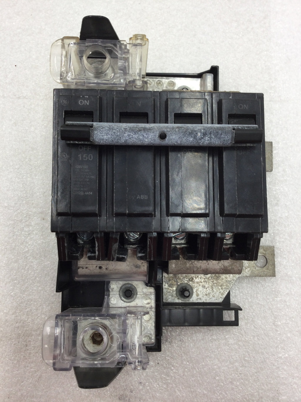 GE General Electric THQMV150E 150A 120/240VAC 22kAIC 4 Pole Type THQMV