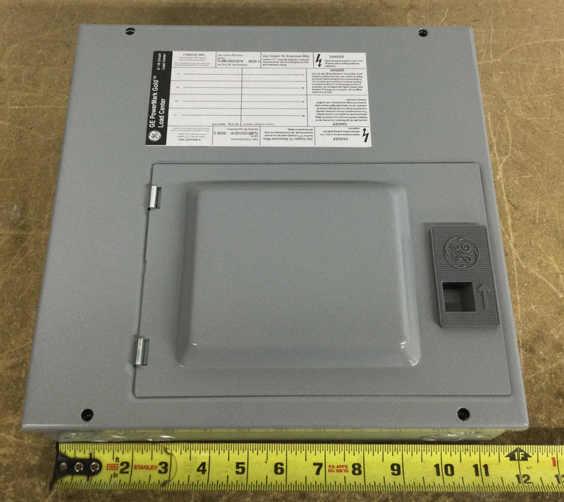 GE TLM812SCUD1K 125A 8-Space 16 Circuit Indoor Main Lug Load Center w/