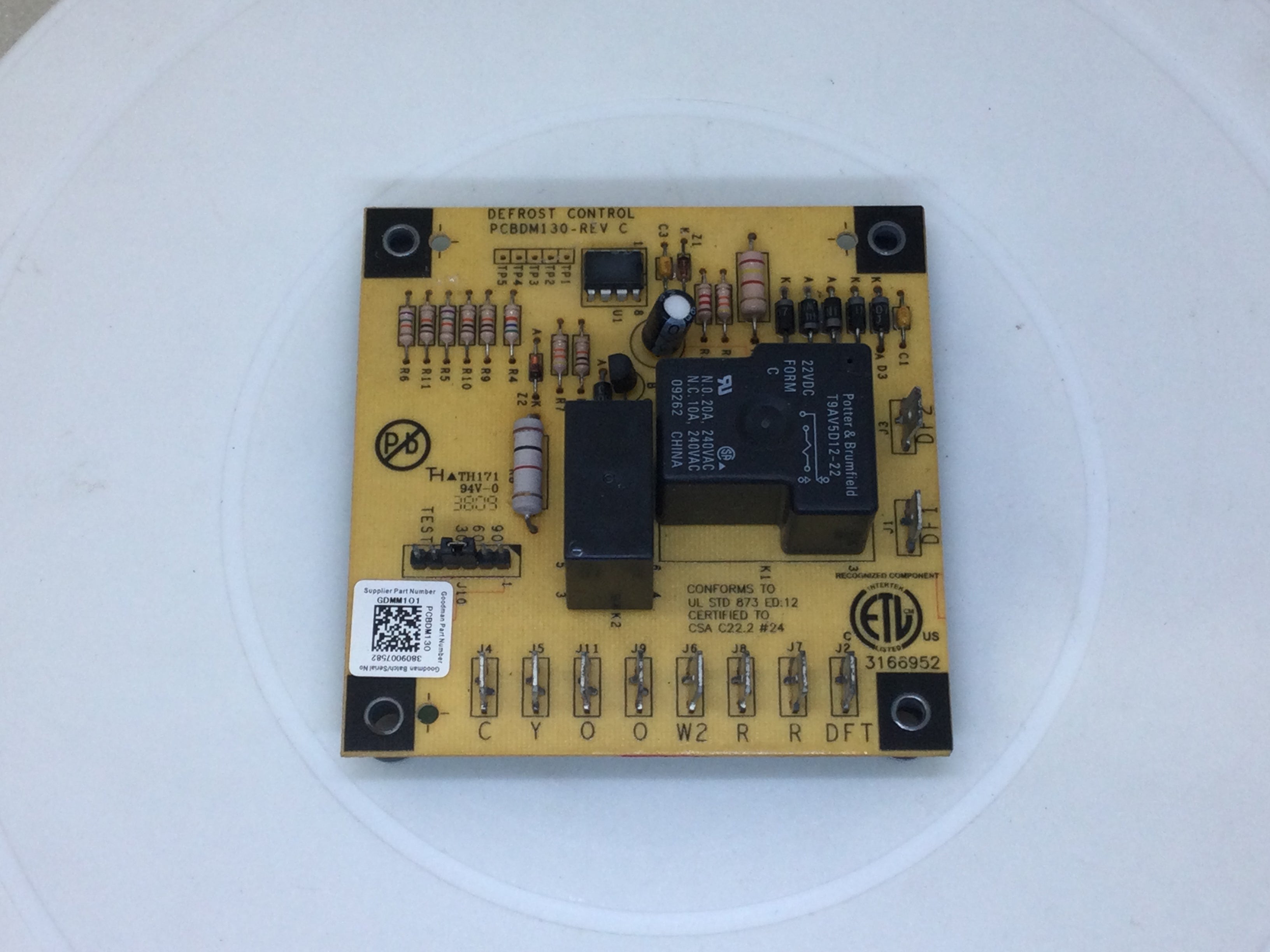 Goodman PCBDM130-REV C Defrost Control Board