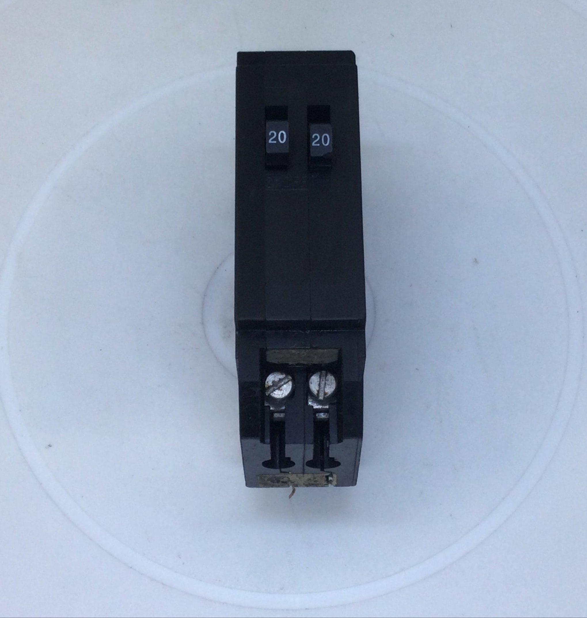 Square D HOMT2020 20/20 Amp 1 Pole 120/240V Tandem Breaker - Black Fac