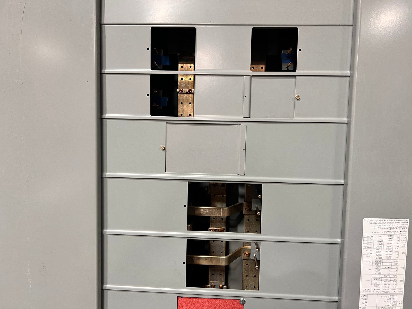 Eaton Cutler Hammer PRL4X 800 Amp 208/120V Panelboard Nema1 PDG53M0800